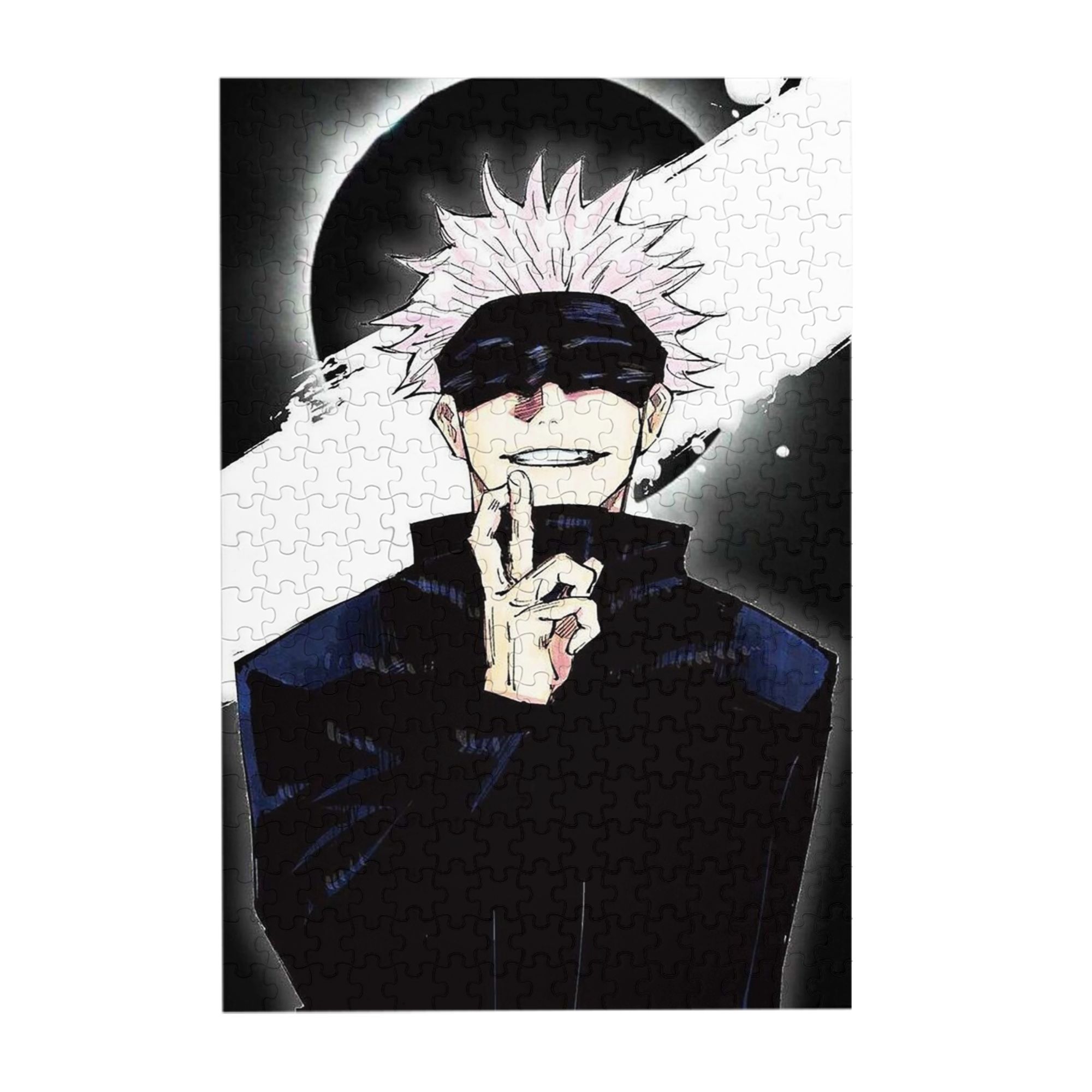 Gojo Satoru Anime Wooden Jigsaw Puzzle for Adults 300 Piece Puzzle ...