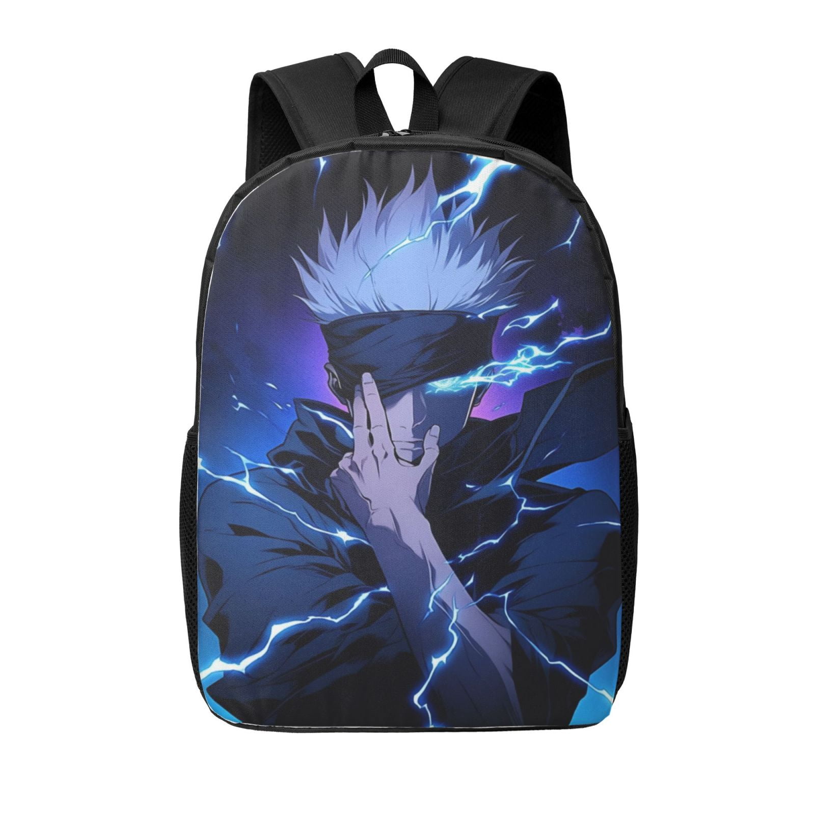 Gojo Satoru Cartoon Backpacks Lightweight 17 Inch Large Capacity Unisex ...