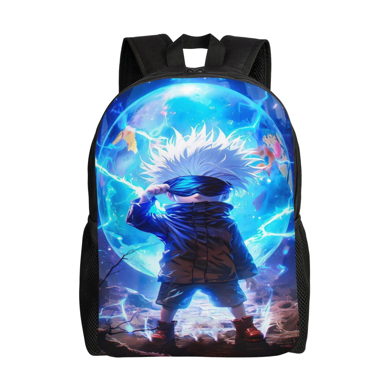 Gojo Satoru Cartoon Backpacks Lightweight Large Capacity Unisex Bookbag ...