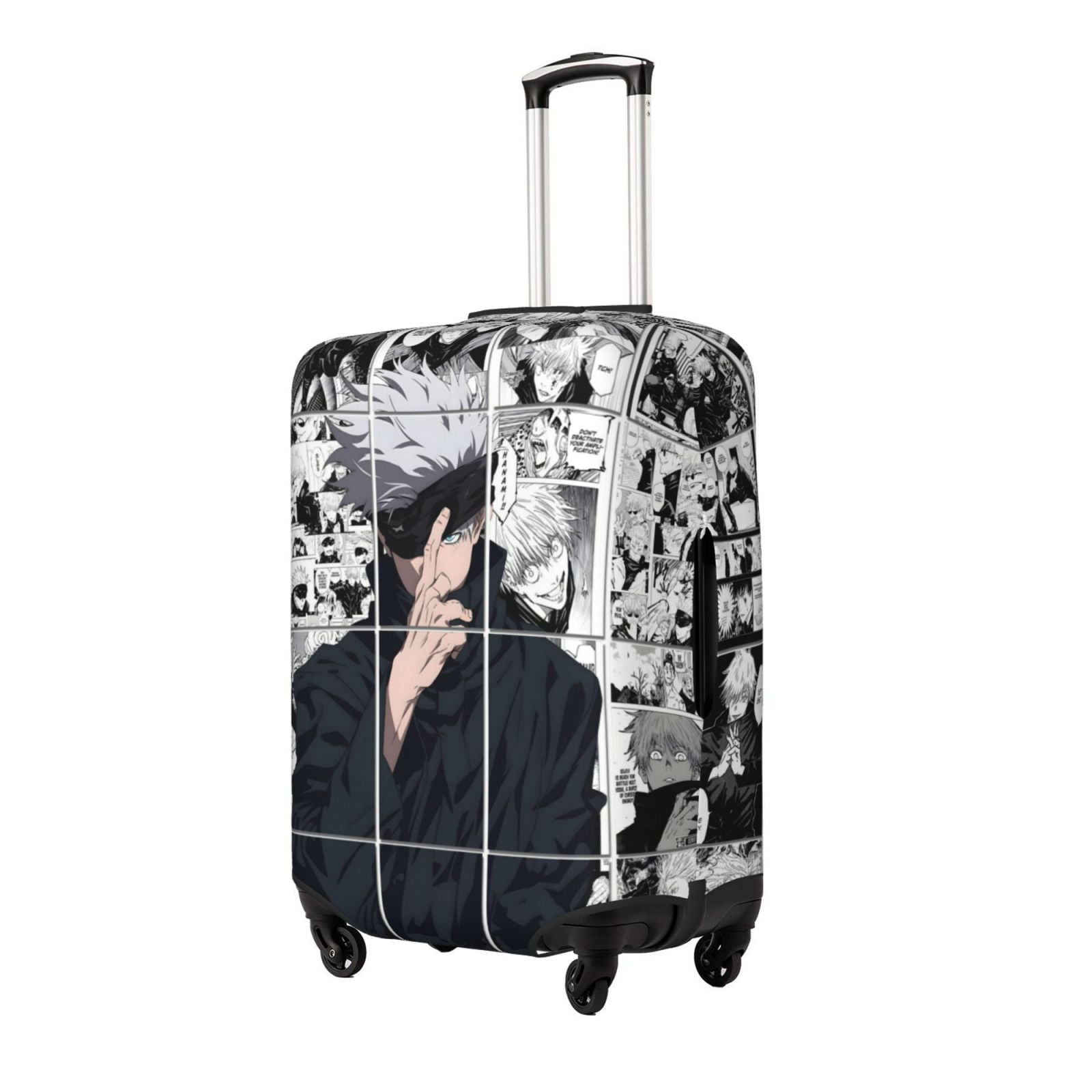 Gojo Satoru Cartoon Elastic Travel Luggage Cover Travel Suitcase ...