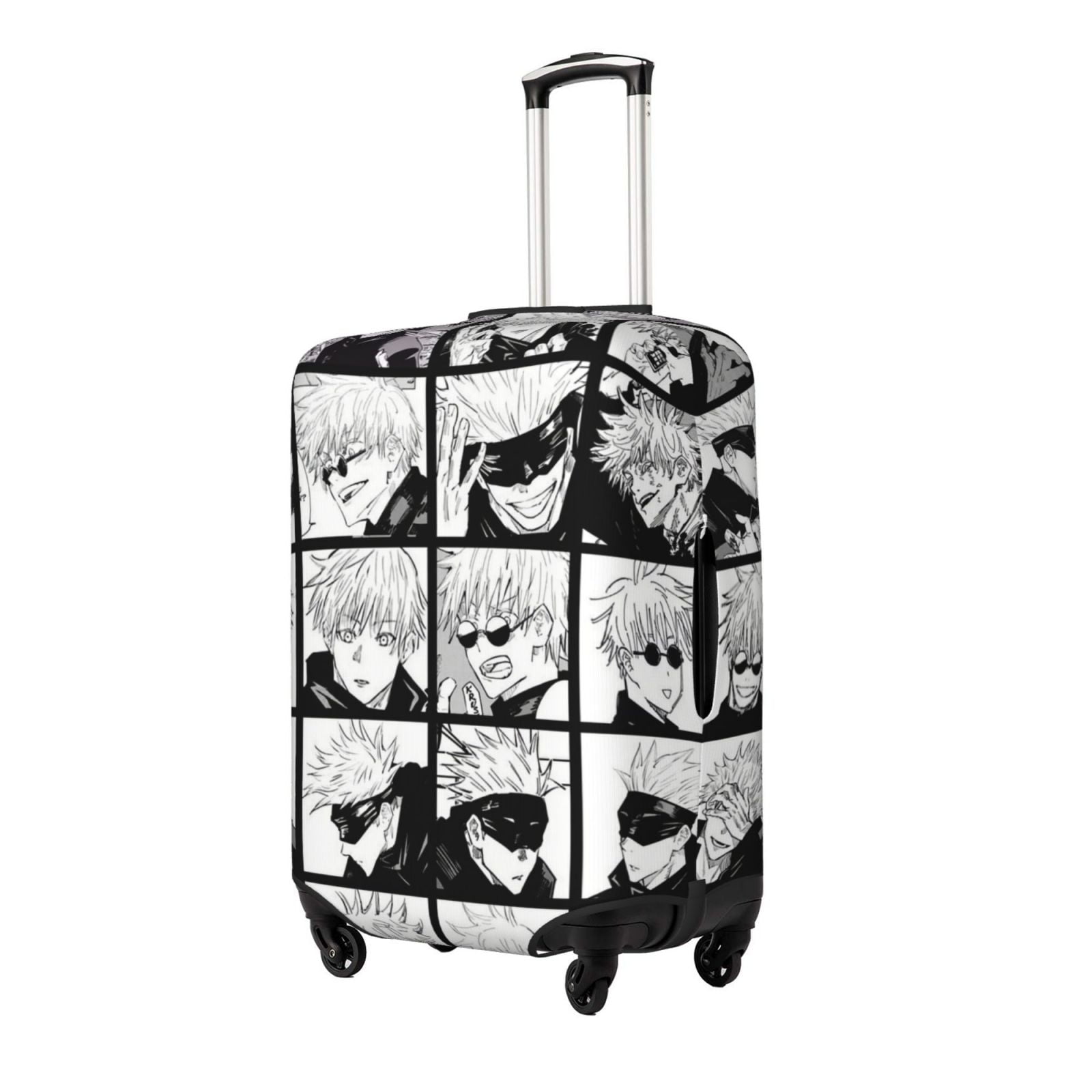 Gojo Satoru Cartoon Elastic Travel Luggage Cover Travel Suitcase ...