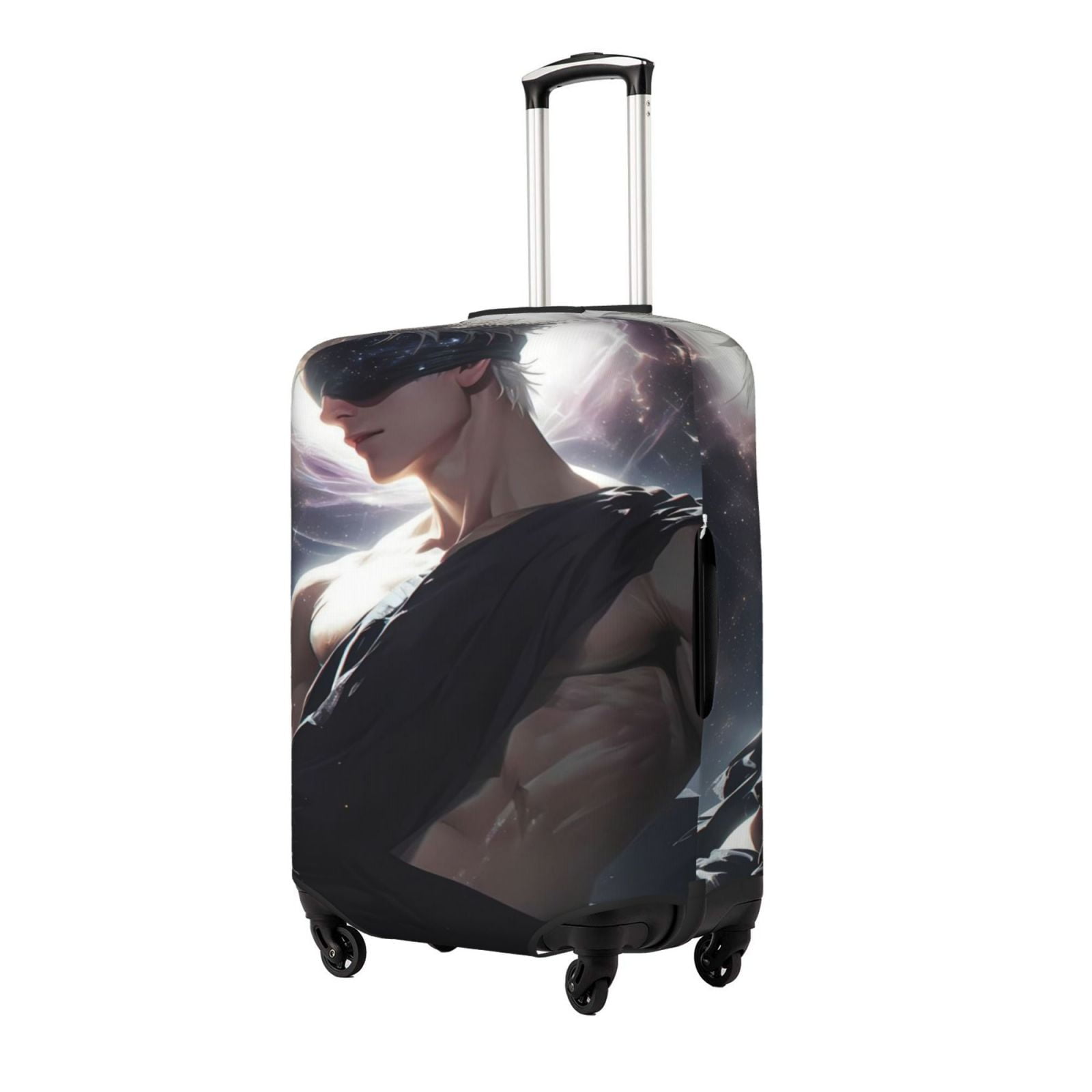 Gojo Satoru Cartoon Elastic Travel Luggage Cover Travel Suitcase ...