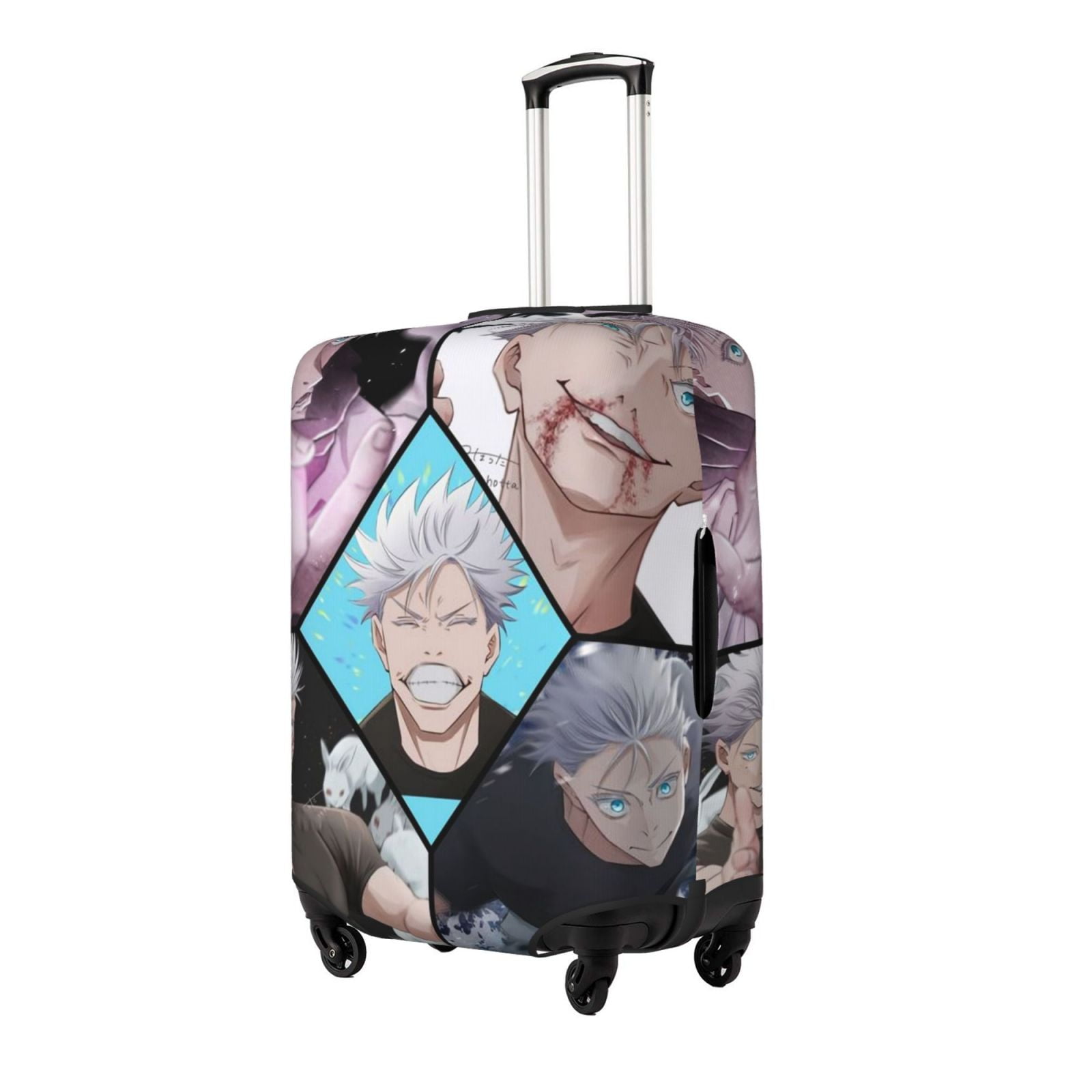 Gojo Satoru Cartoon Elastic Travel Luggage Cover Travel Suitcase ...