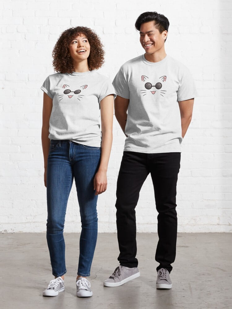 Gojo Satoru Cat Face Classic T-Shirt - Walmart.com