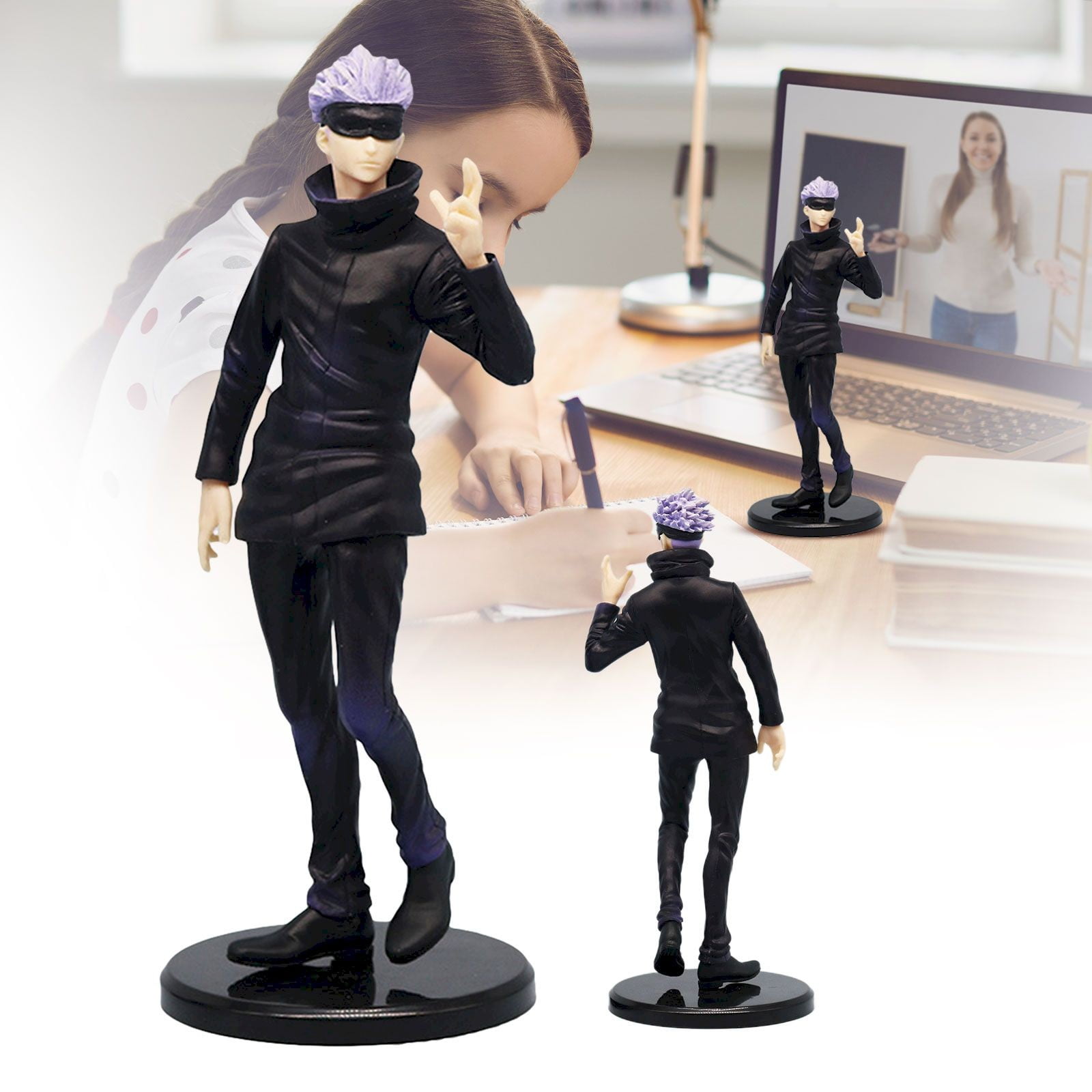 Gojo Satoru Curse Master Ornament Large Standing Eyepatch Gojo Satoru ...