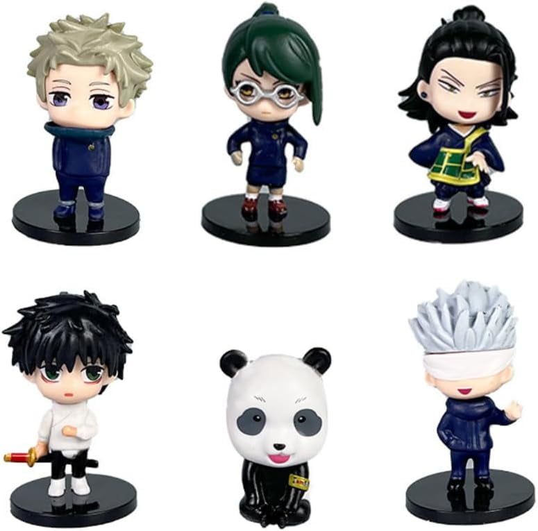 Gojo Satoru Figure, Geto Suguru Figure, Yuki Tsukumo Figure, Six Q ...