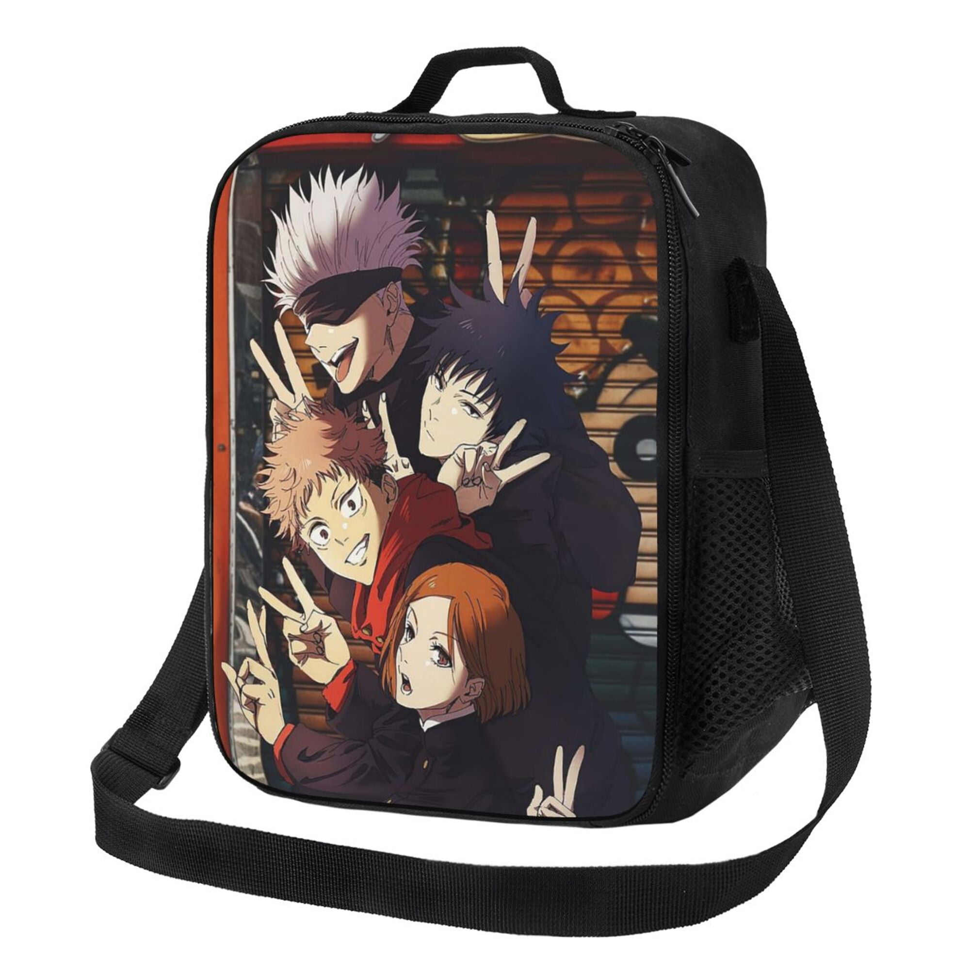 Gojo Satoru Funny Gojo Lunch Bag Tote Shoulder Bags Insulated Lunch Box ...