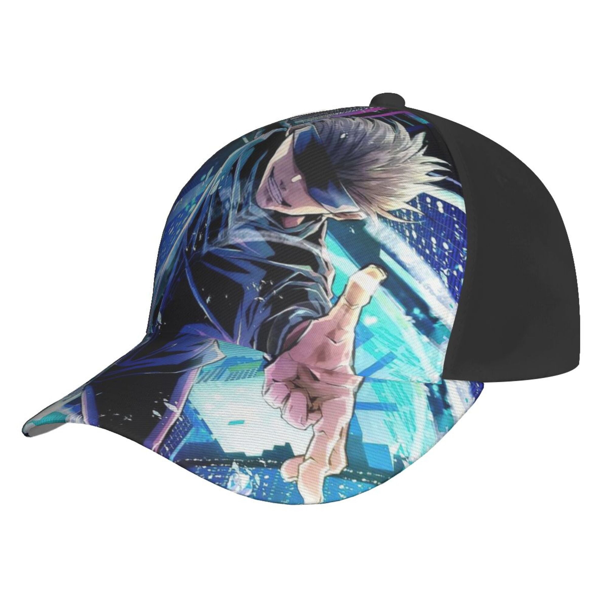 Gojo Satoru Gojo Baseball Cap Adjustable Snapback Hats Summer Trucker ...