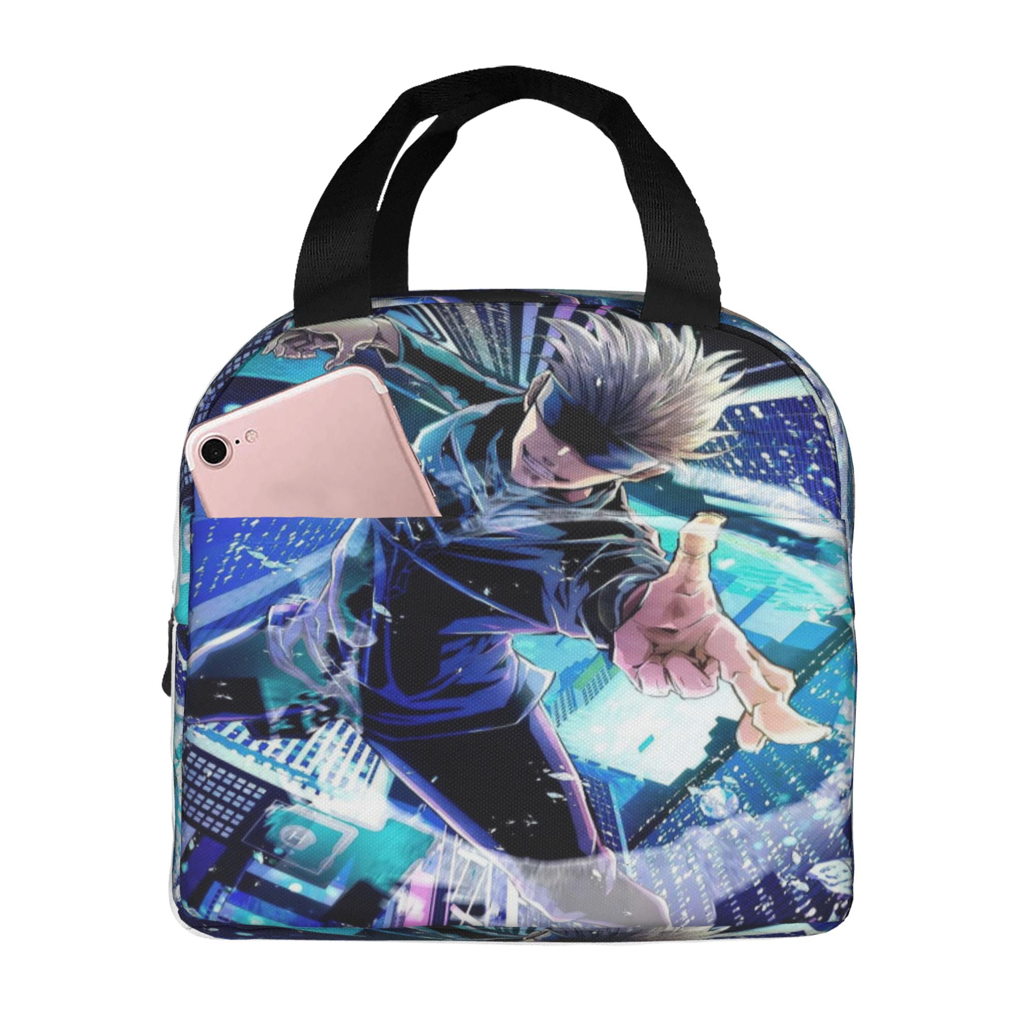 Gojo Satoru Gojo Lunch Bag Tote Shoulder Bags Insulated Lunch Box ...