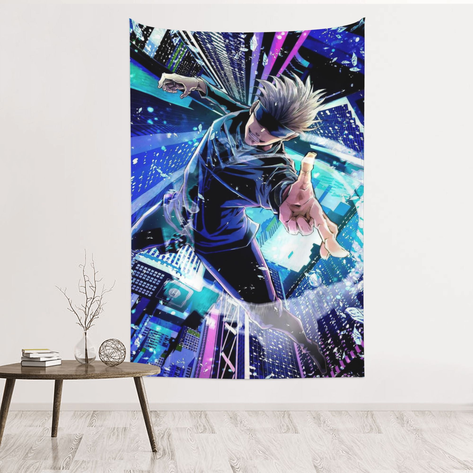 Gojo Satoru Gojo Tapestry Wall Hanging Aesthetic Tapestries for Bedroom ...