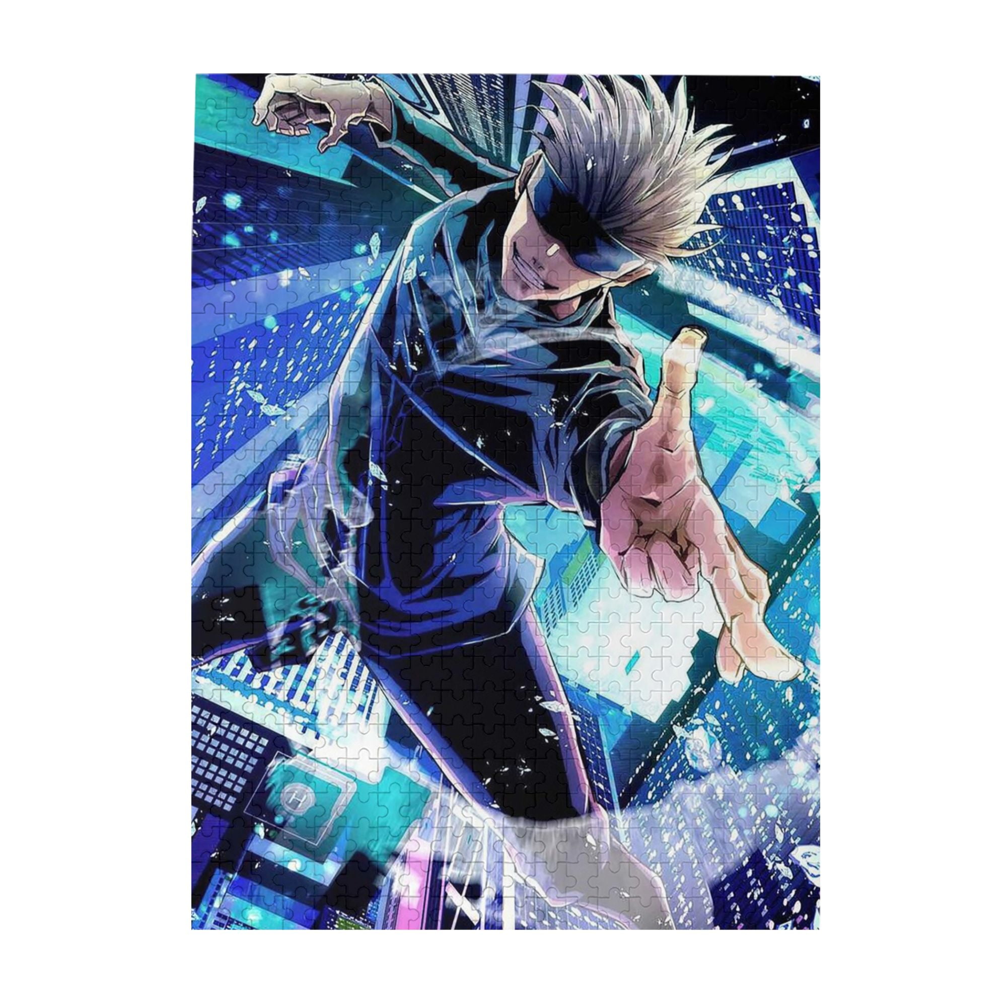 Gojo Satoru Gojo Wooden Jigsaw Puzzle for Adults 500 Piece Puzzle Thick ...