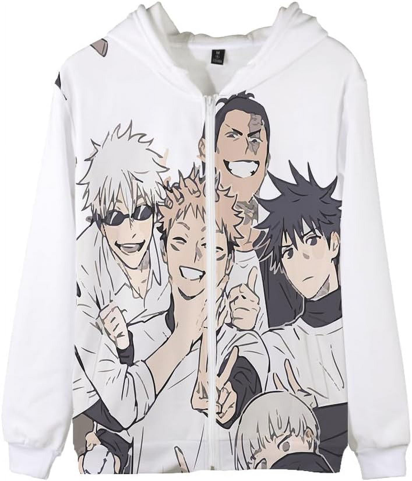 Gojo Satoru Hoodie Jujitsu Kaisen Hoodie Anime Merch Costumes Sport ...