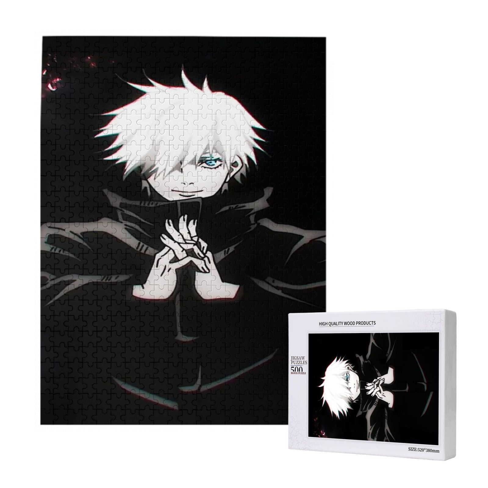 Gojo Satoru Jigsaw Puzzles 300/500/1000 Pieces Wooden Puzzles Gift for ...