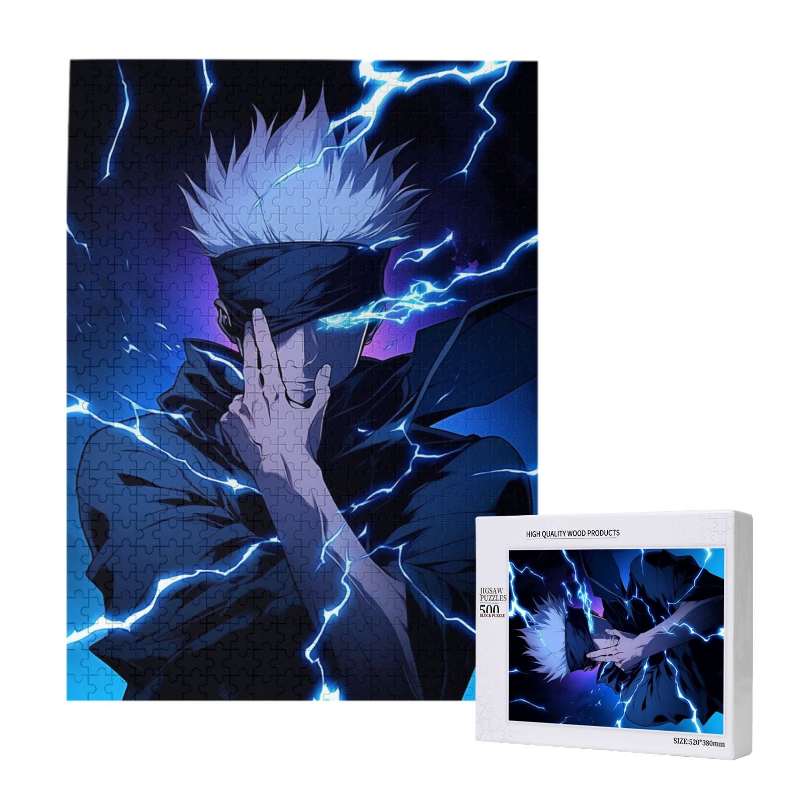 Gojo Satoru Jigsaw Puzzles 300/500/1000 Pieces Wooden Puzzles Gift for ...