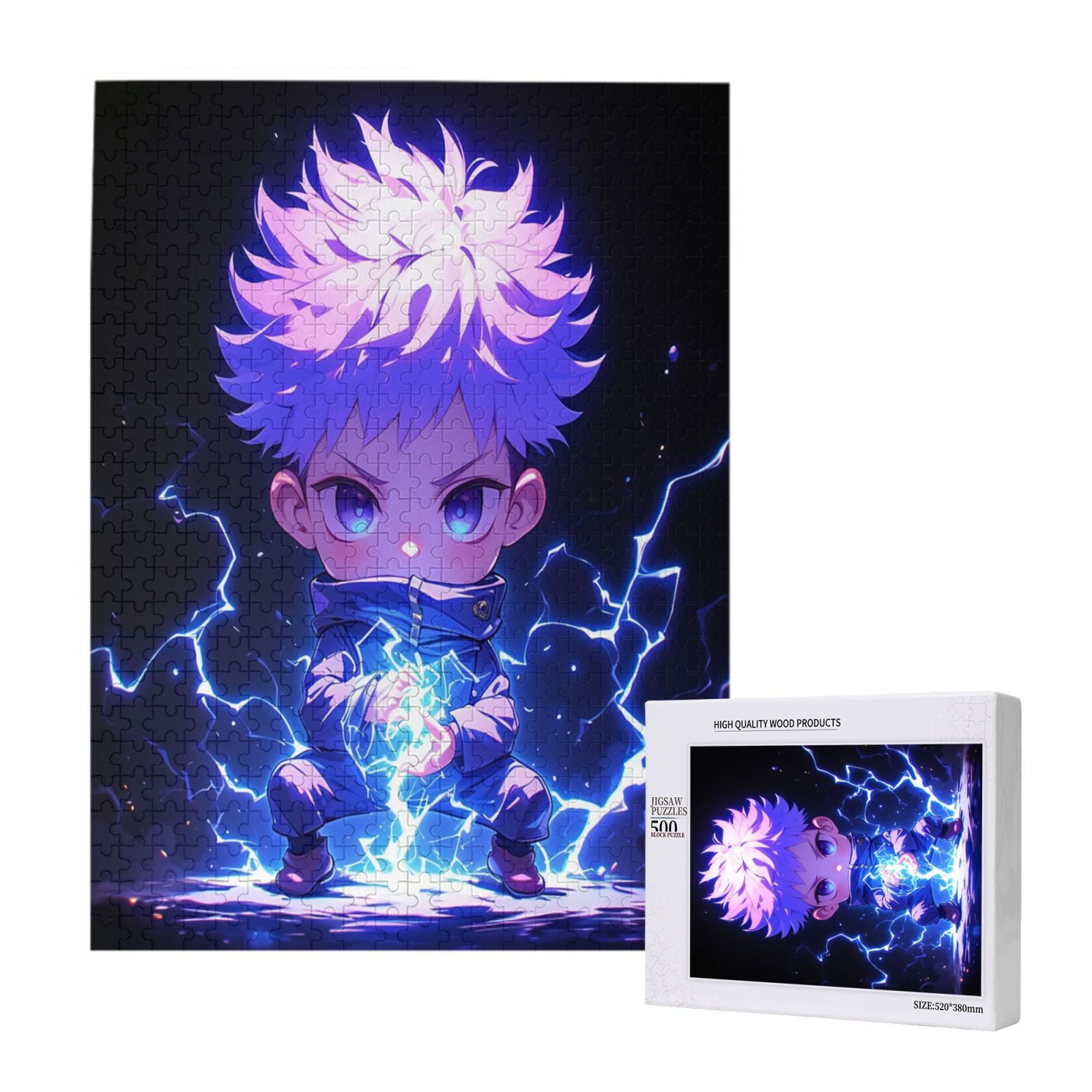 Gojo Satoru Jigsaw Puzzles 300/500/1000 Pieces Wooden Puzzles Gift for ...