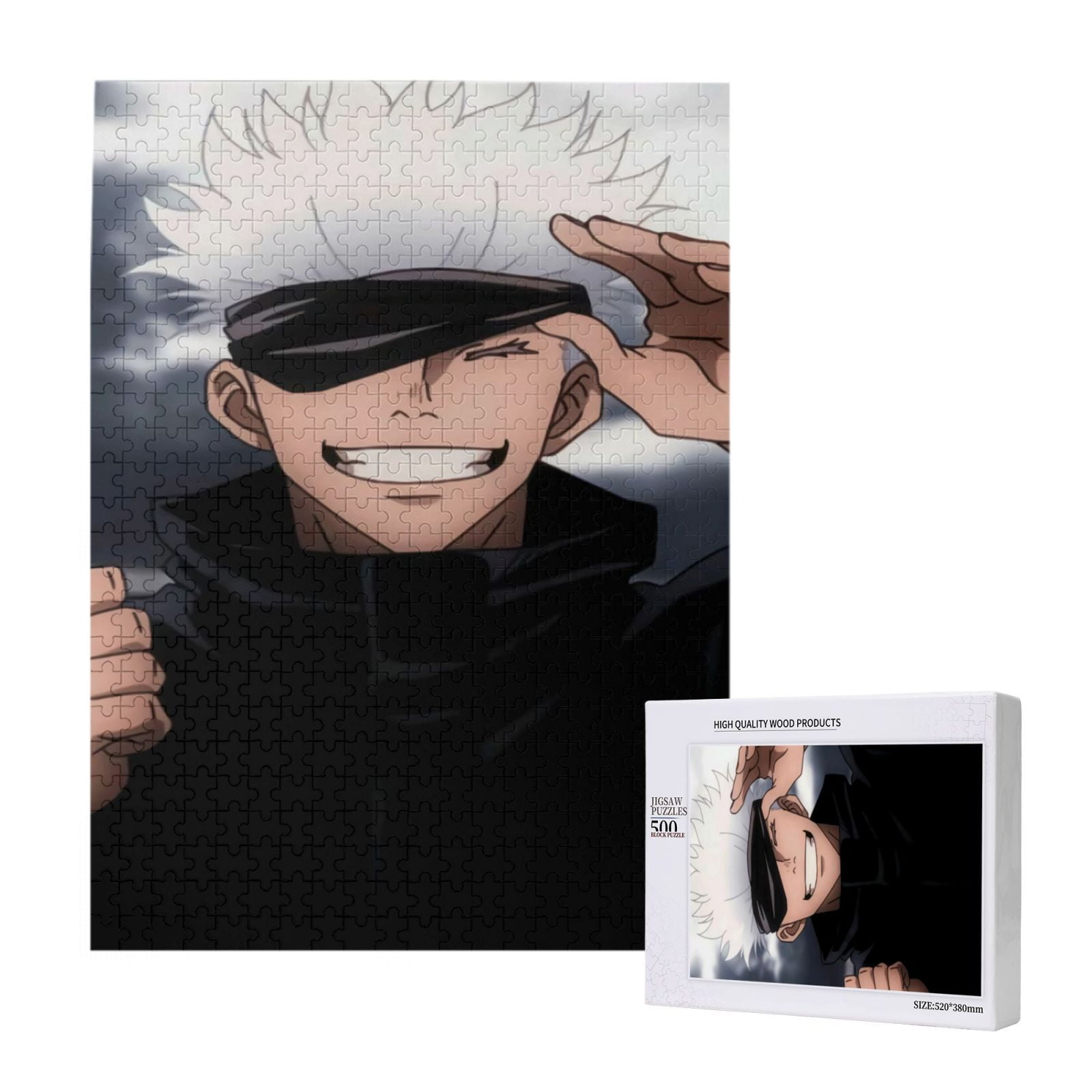 Gojo Satoru Jigsaw Puzzles 300/500/1000 Pieces Wooden Puzzles Gift for ...