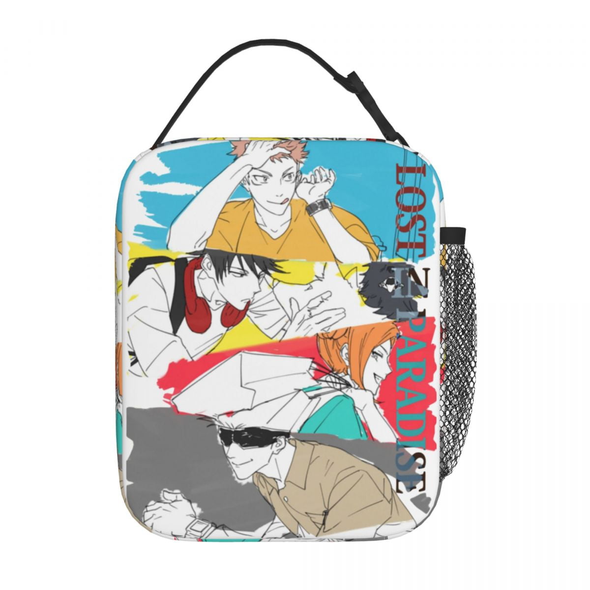 Gojo Satoru Jujutsu Kaisen Accessories Insulated Lunch Bag For School ...