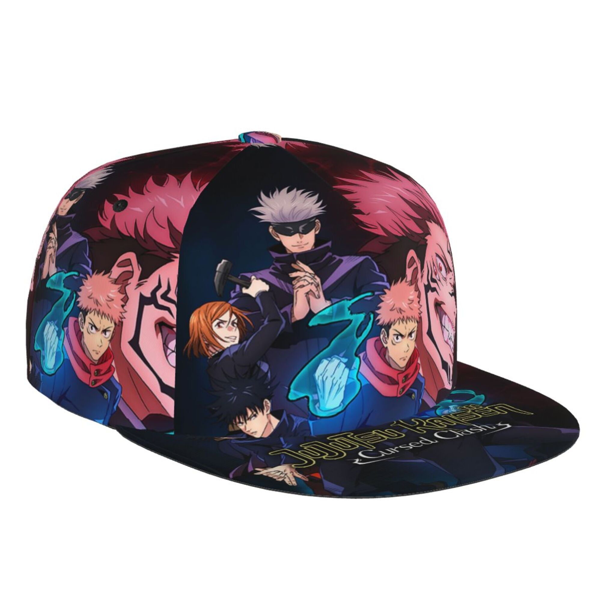 Gojo Satoru Jujutsu Kaisen Brim Bill Baseball Cap Adjustable Snapback ...