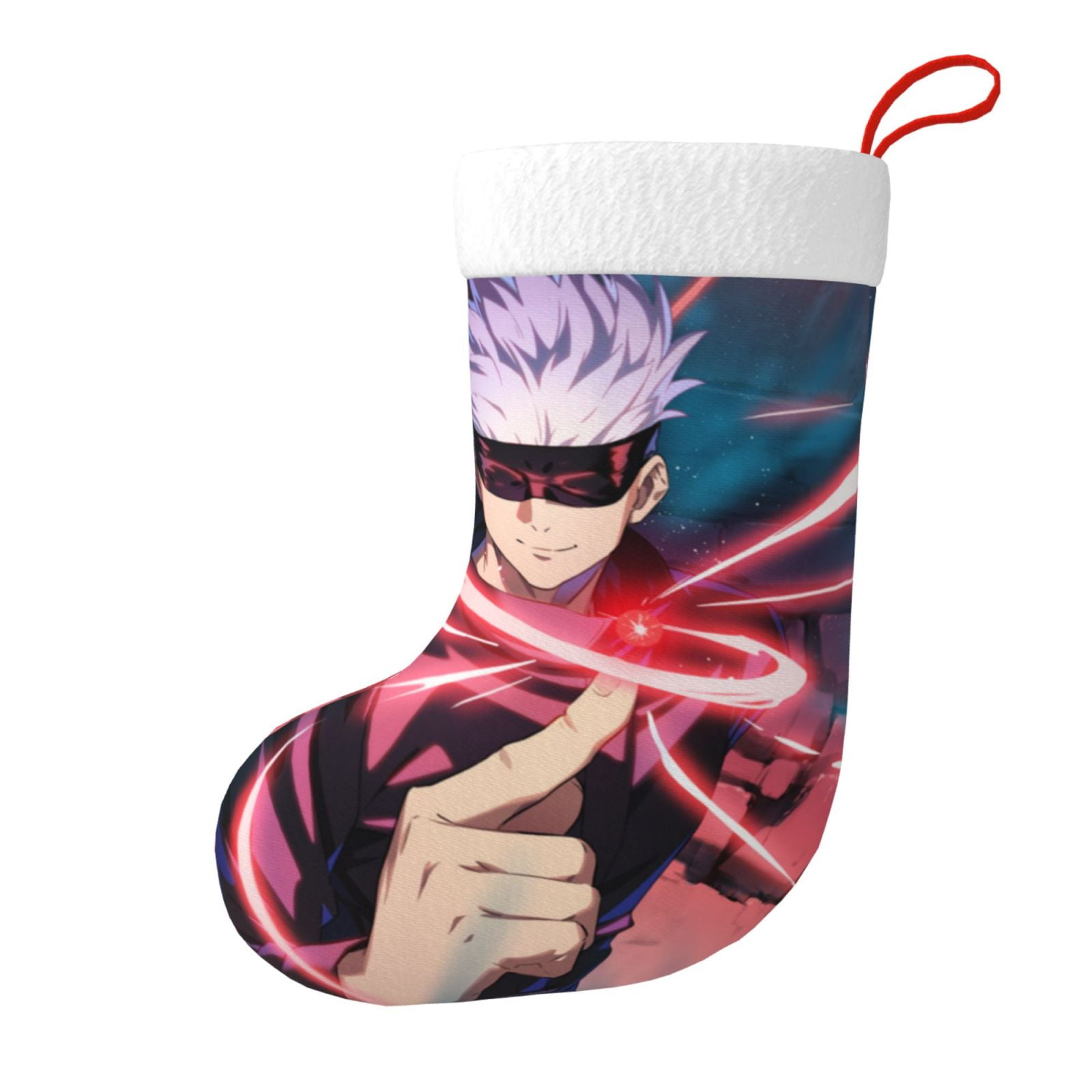 Gojo Satoru Jujutsu Kaisen Christmas Stocking Xmas Candy Gift Bag ...