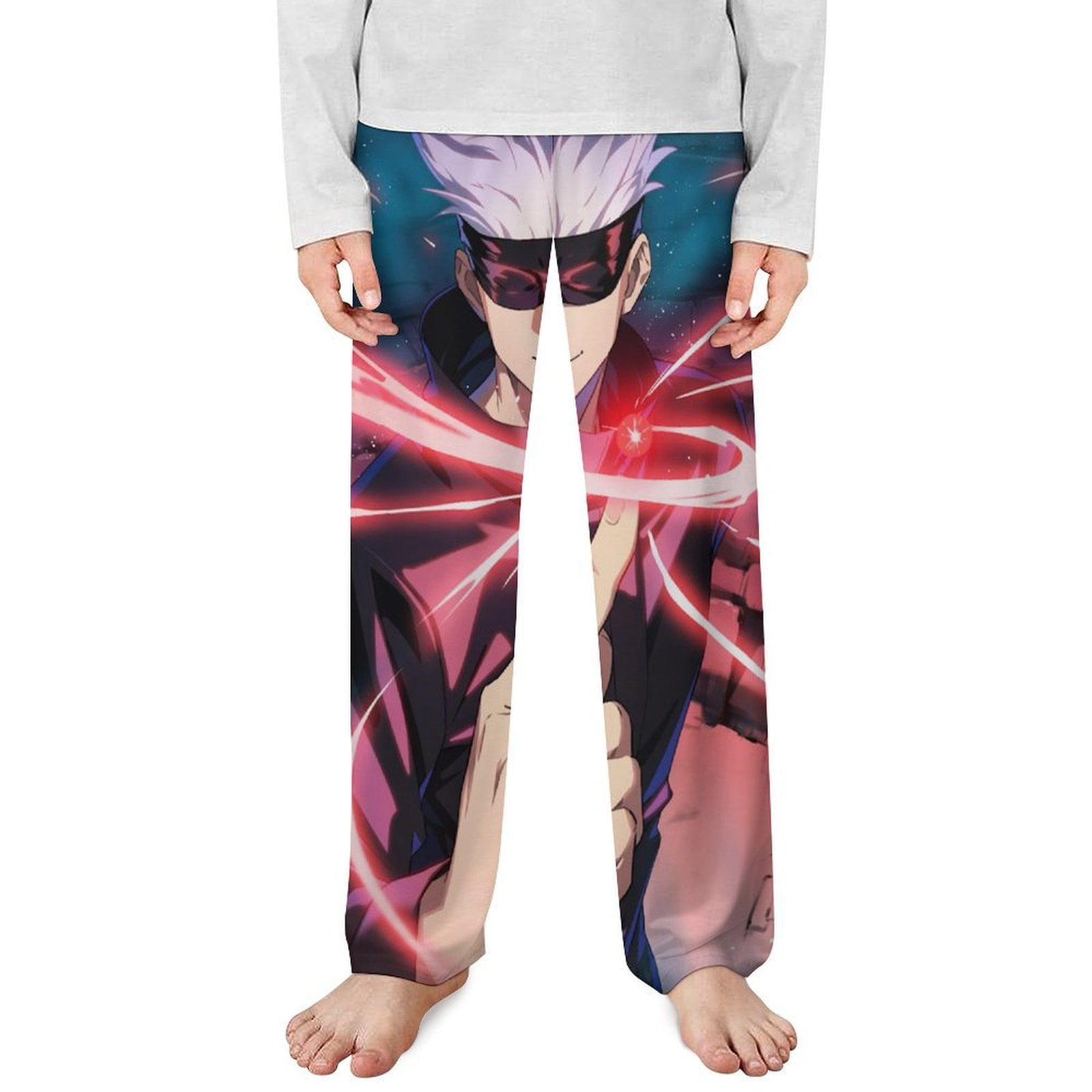 Gojo Satoru Jujutsu Kaisen Comfy Pajamas For Kids Cozy Lounge Straight ...