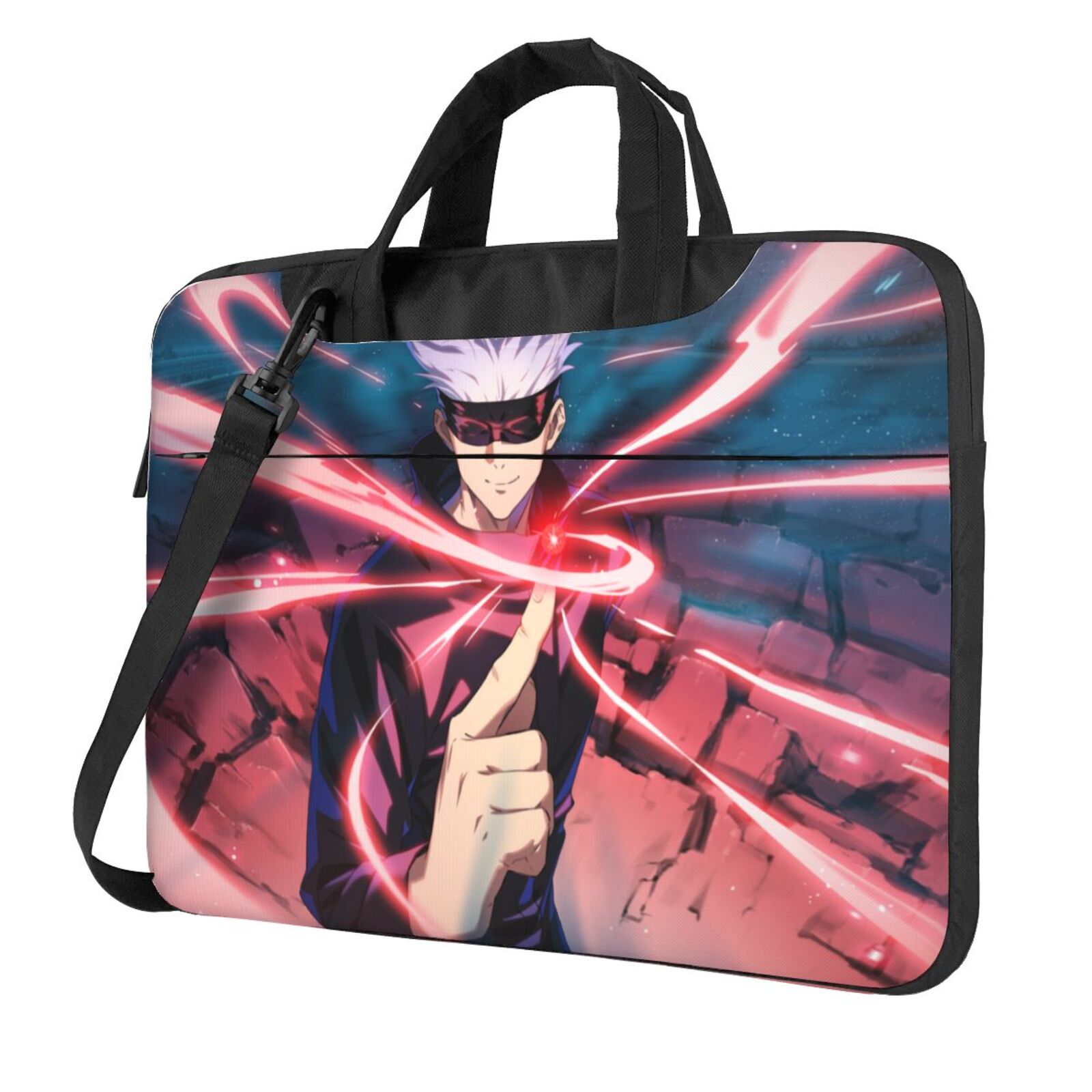 Gojo Satoru Jujutsu Kaisen Laptop Bag Portable Shoulder Laptop Case ...