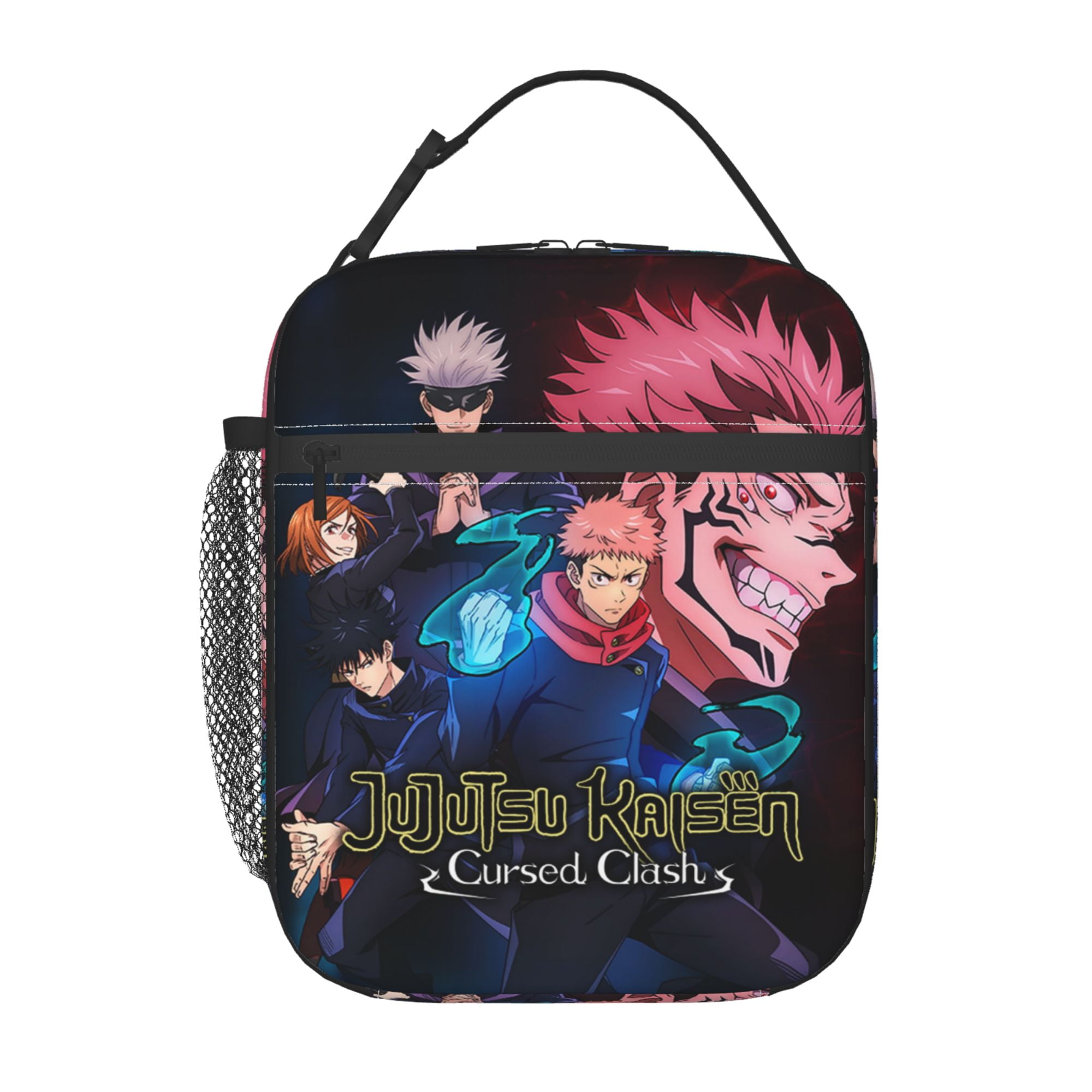 Gojo Satoru Jujutsu Kaisen Lunch Bag Tote Shoulder Bags Insulated Lunch ...