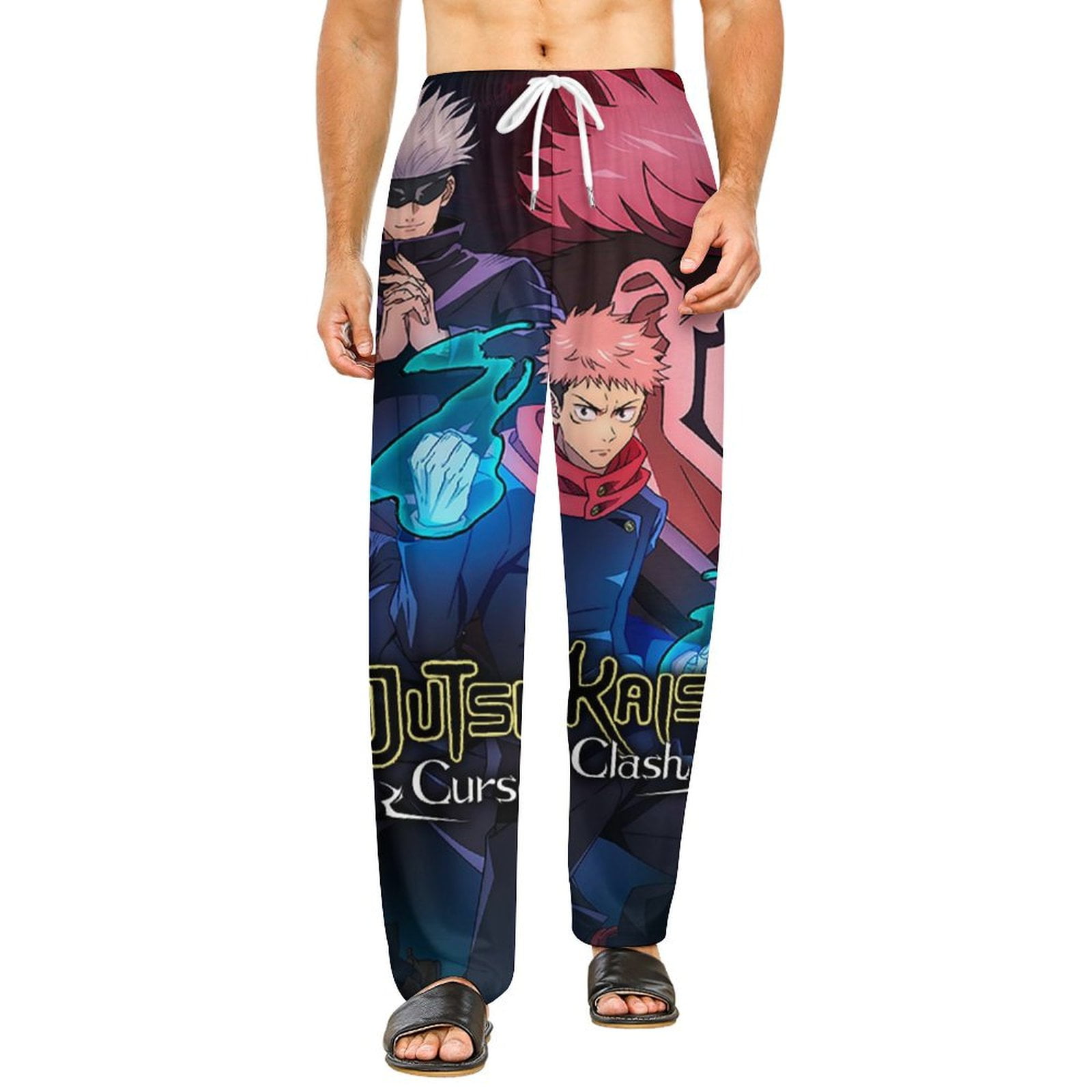 Gojo Satoru Jujutsu Kaisen Pajama Long Pants Sleepwear Sleep Pants for ...