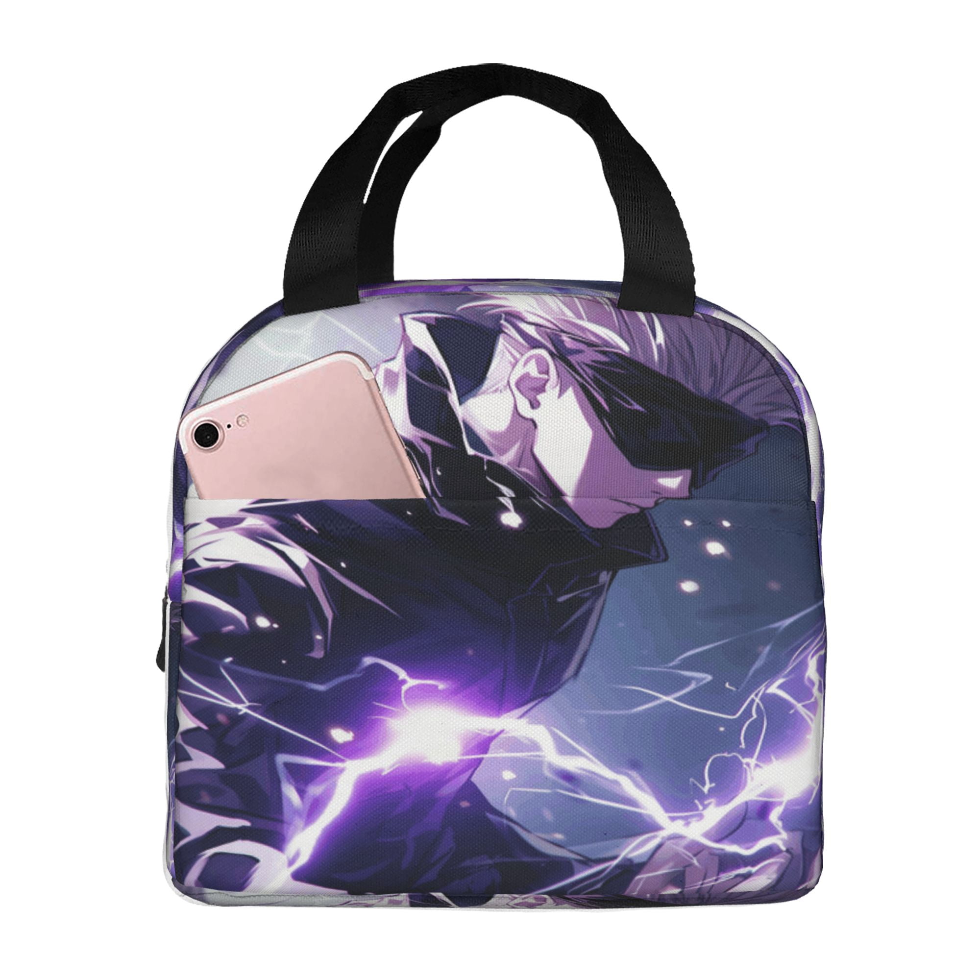 Gojo Satoru Jujutsu Kaisen Portable Lunch Bags Tote Shoulder Bag ...
