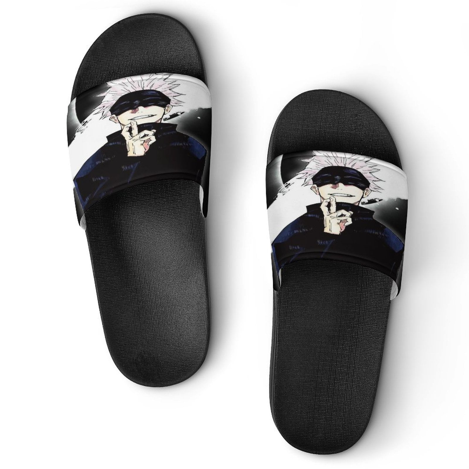 Gojo Satoru Jujutsu Kaisen Slides Sandals House Slippers Non-Slip ...