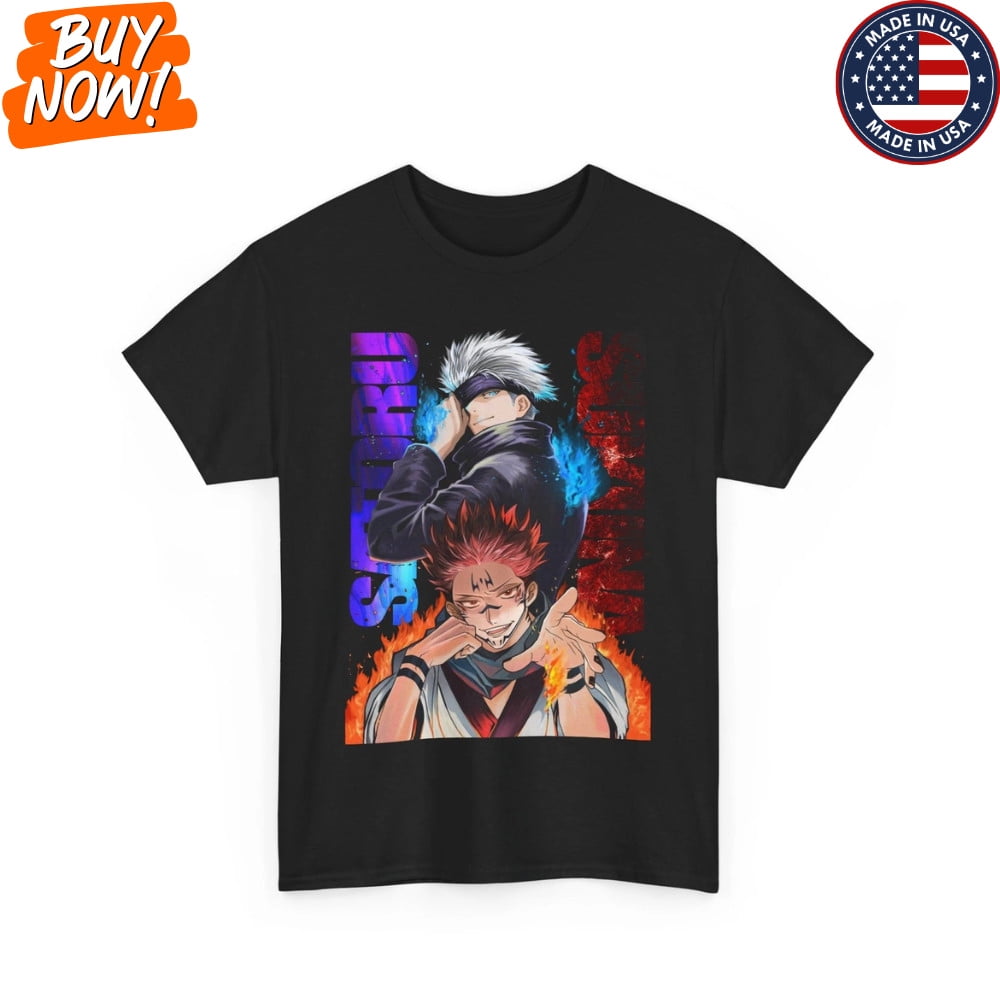 Gojo Satoru Jujutsu Kaisen T-Shirt Sukuna Anime Japanese Tee Shirt ...