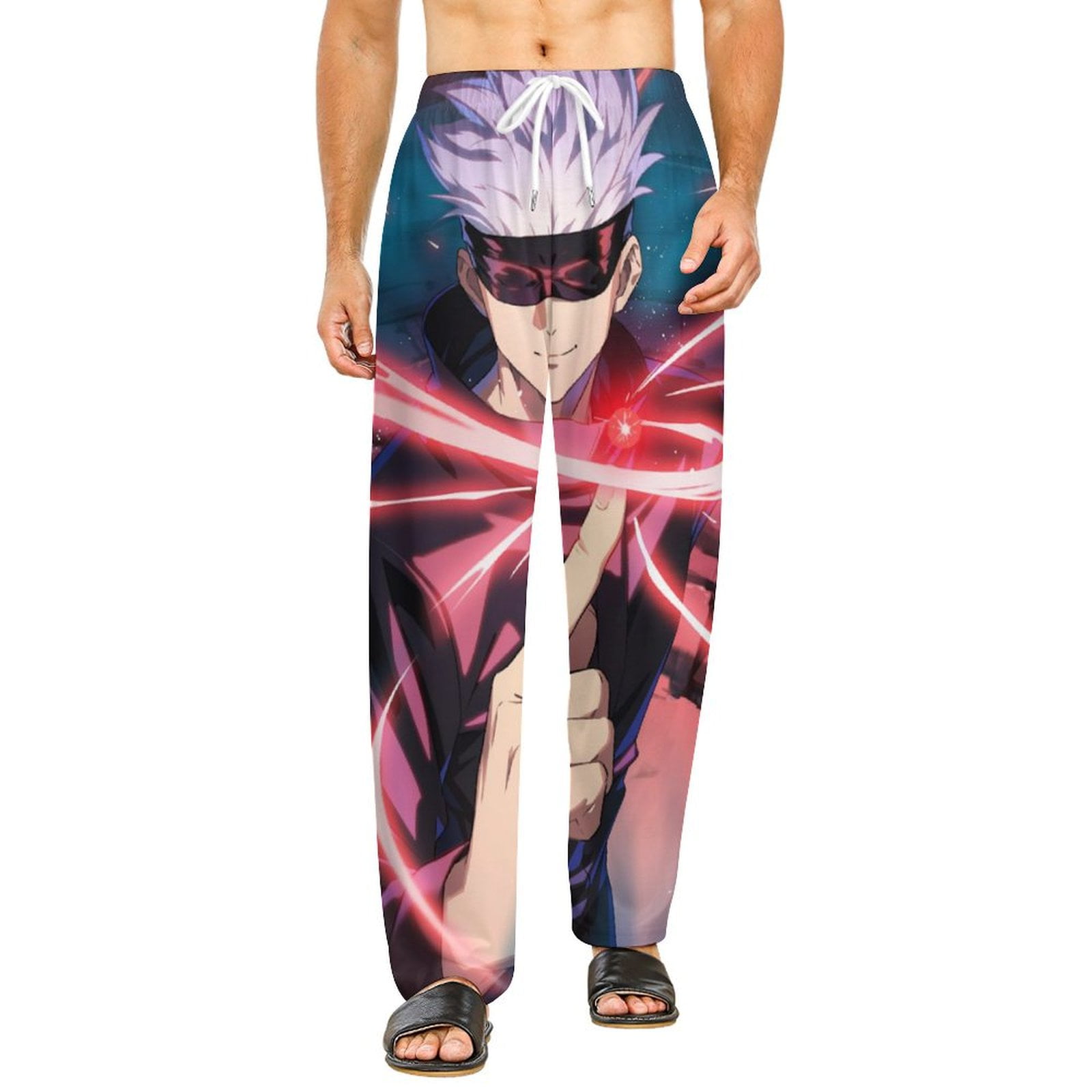 Gojo Satoru Jujutsu Kaisen Unisex Pajama Pants Bottoms Daily Cozy Soft ...