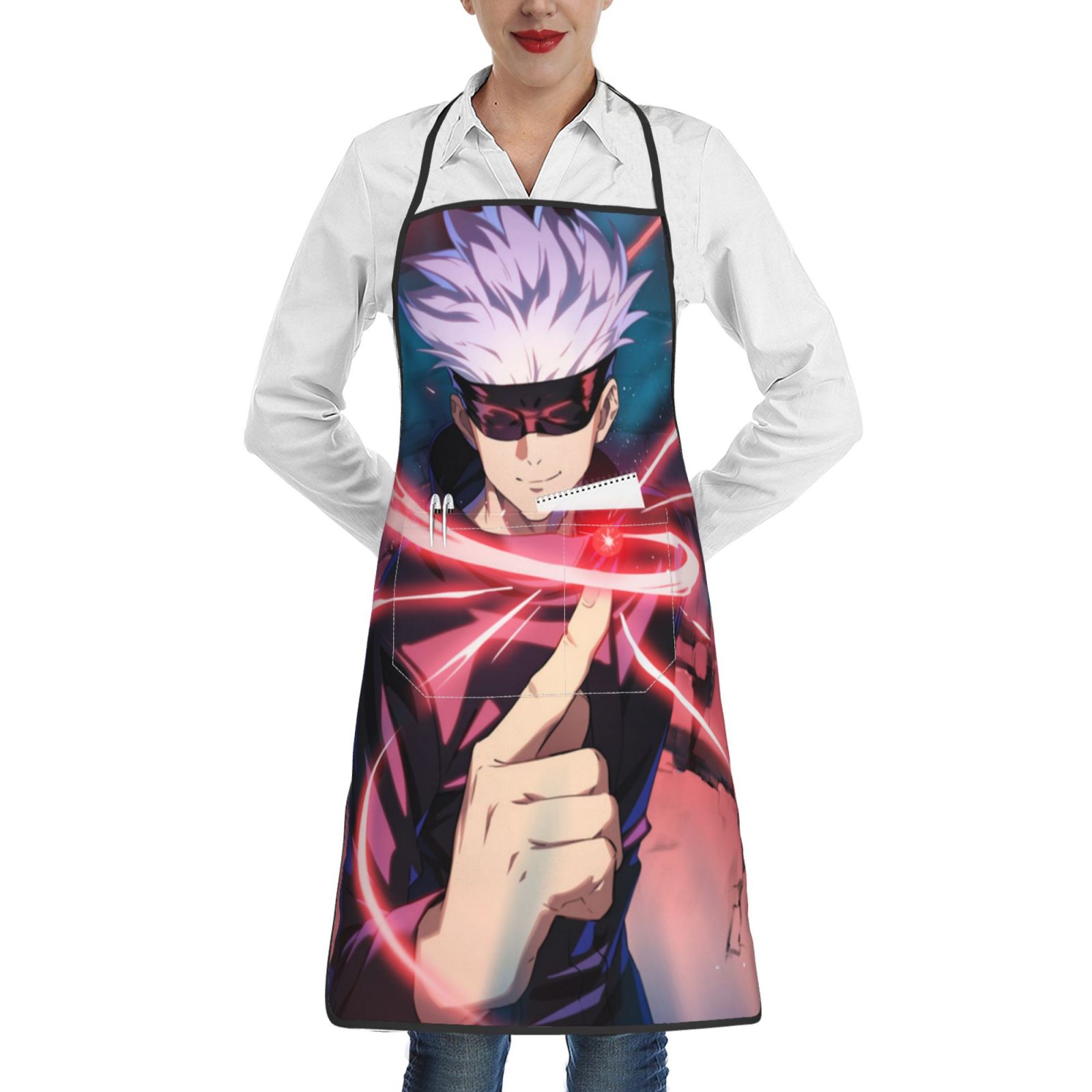 Gojo Satoru Jujutsu Kaisen Waterproof Apron Home Decor Kitchen Fashion ...
