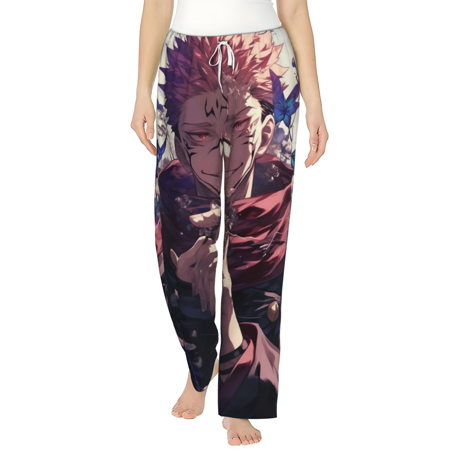 Gojo Satoru Jujutsu Kaisen Women's Resident Parent Pajama Pants Printed ...