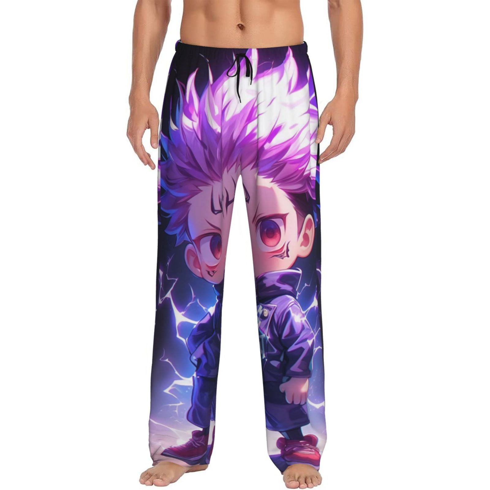 Gojo Satoru Men's Pajama Pant Soft Comfy Lounge Pj Bottoms Loose ...
