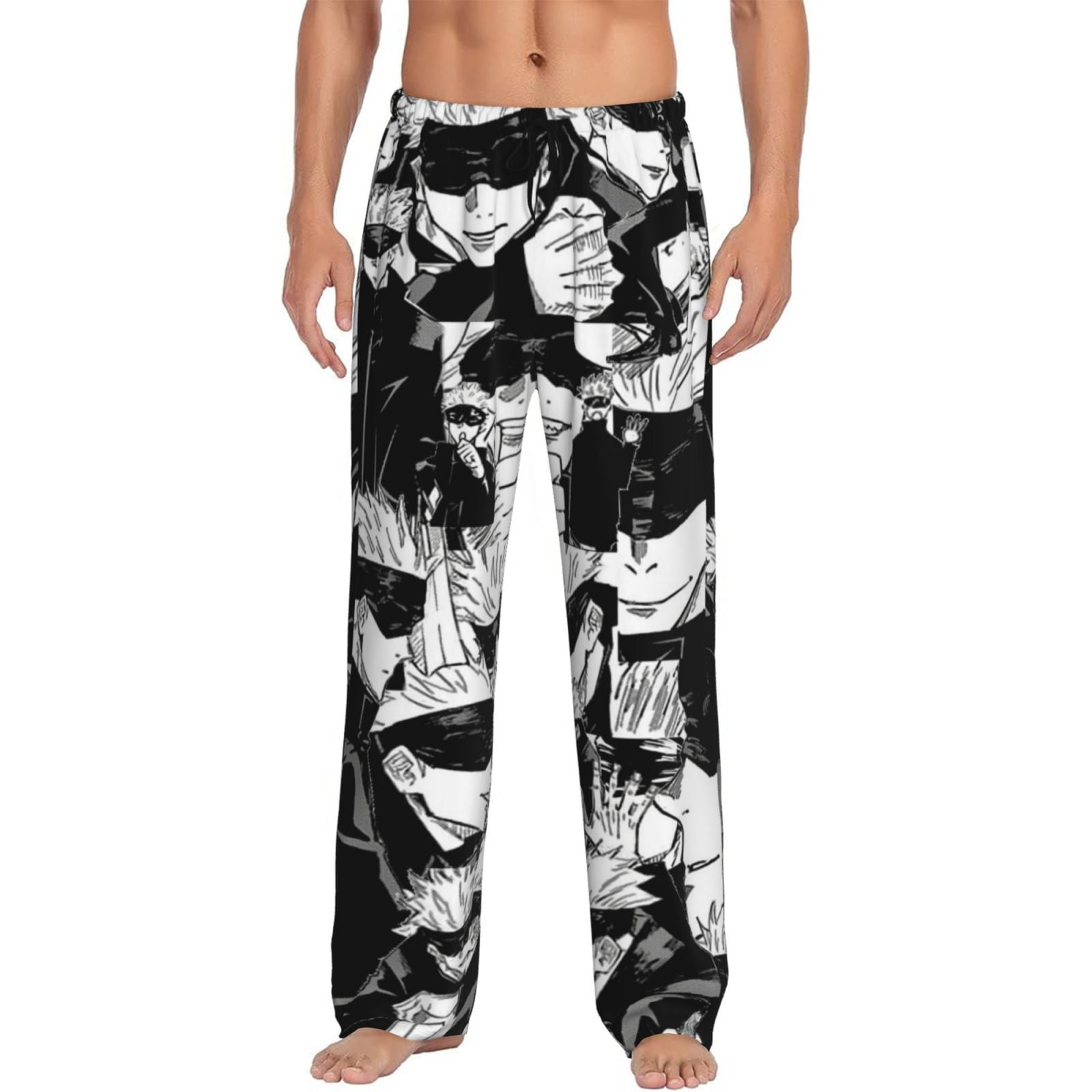 Gojo Satoru Men's Pajama Pant Soft Comfy Lounge Pj Bottoms Loose ...