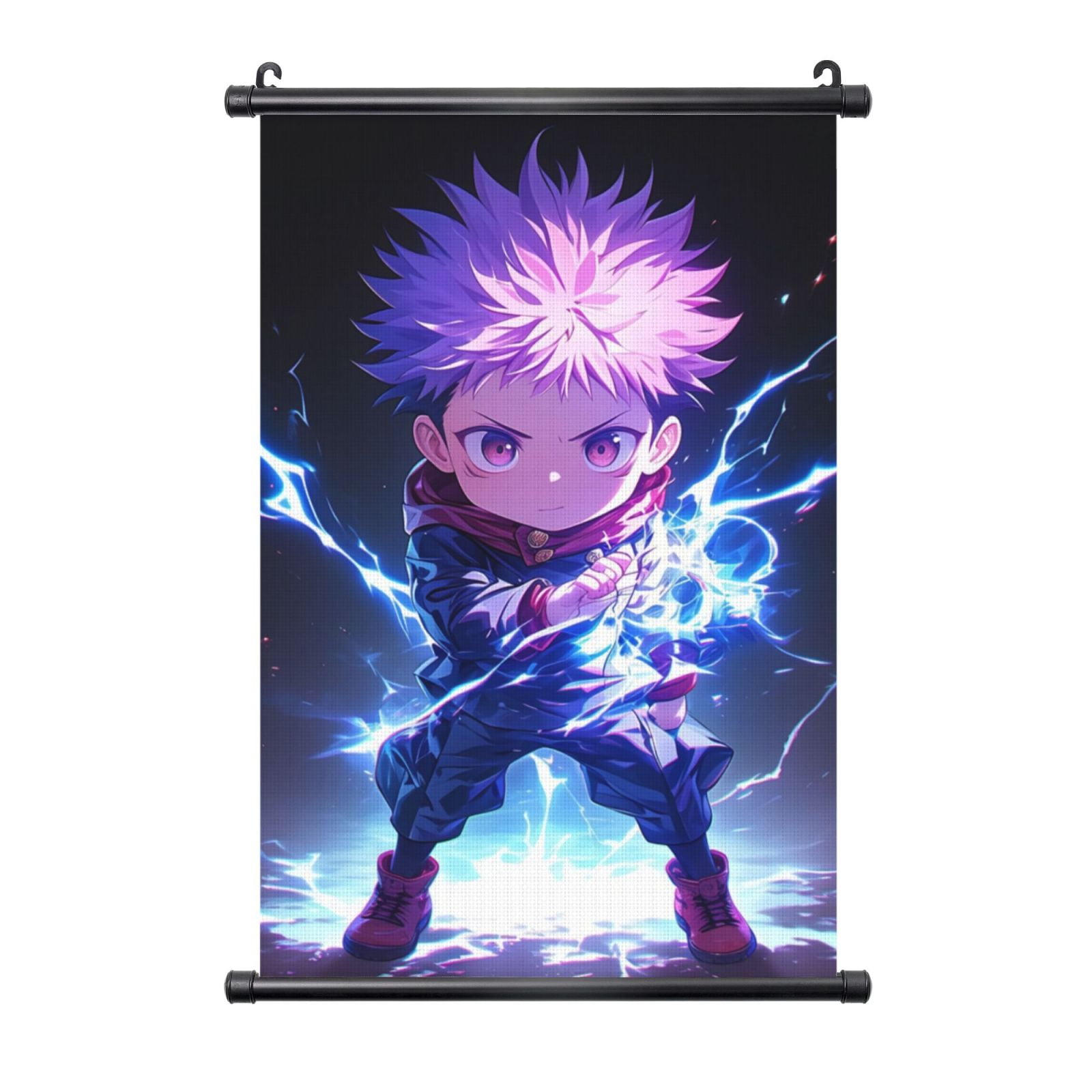 Gojo Satoru Poster Plastic Shaft Wall Hanging Banner Artwork Canvas ...