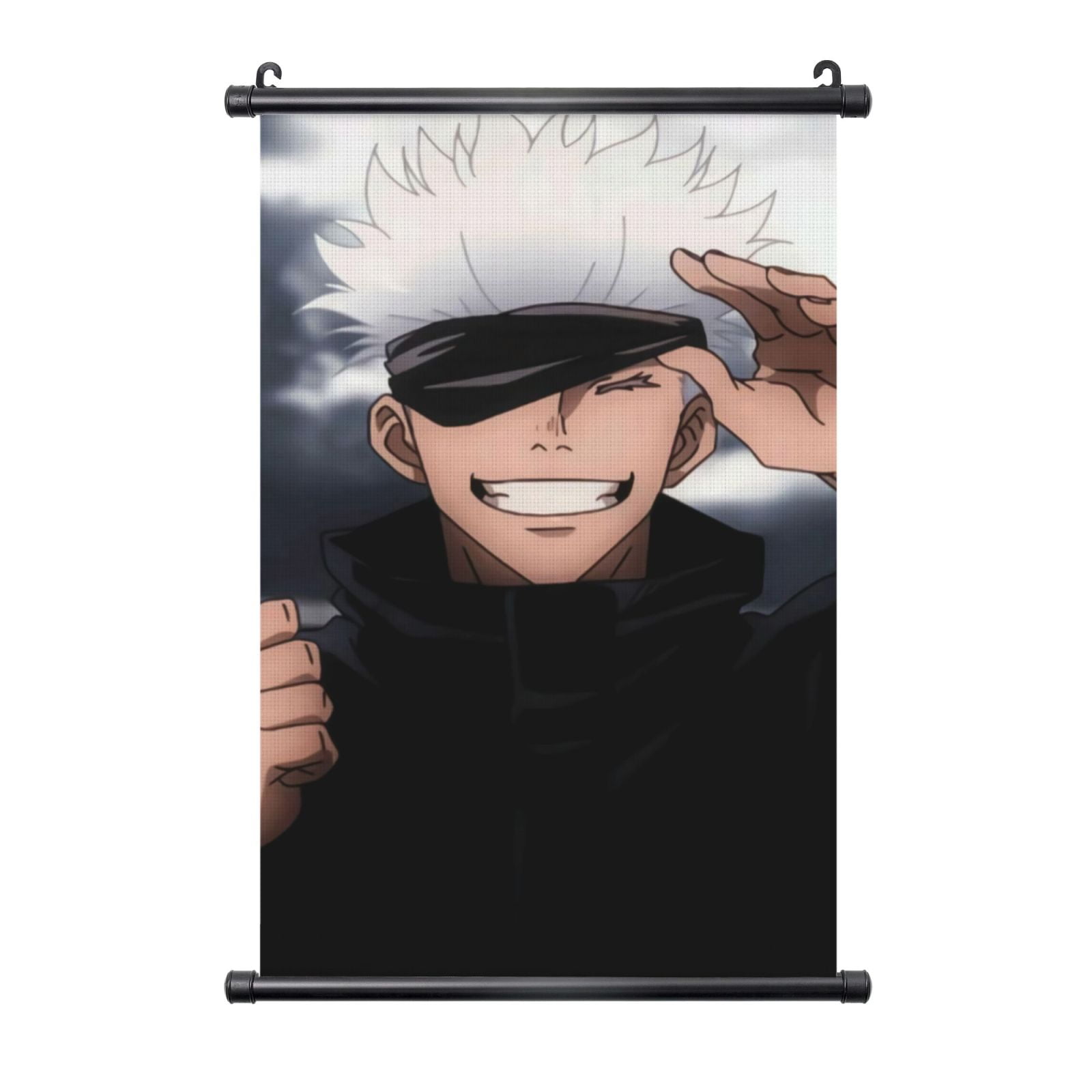 Gojo Satoru Poster Plastic Shaft Wall Hanging Banner Artwork Canvas ...