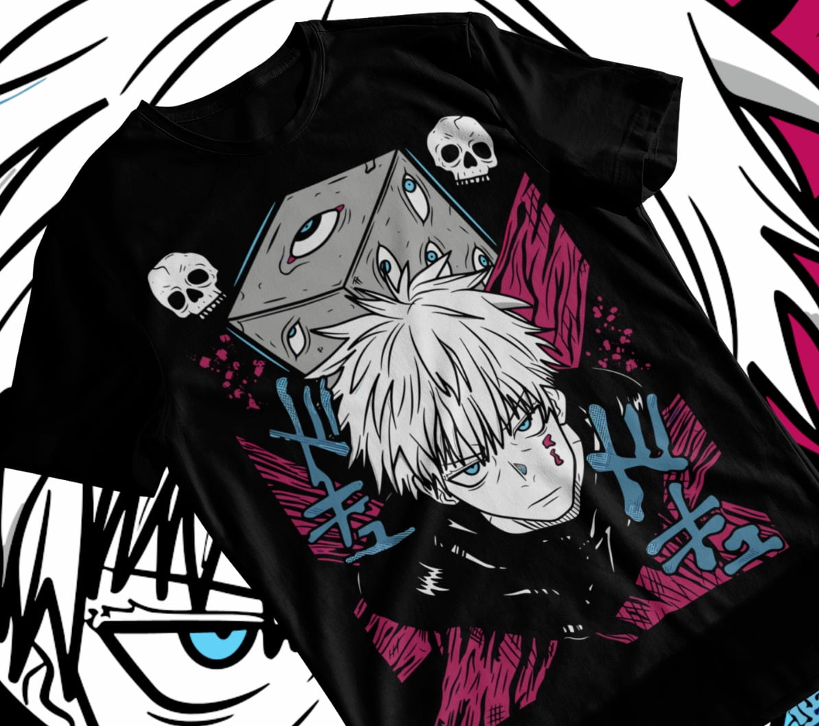 Gojo Satoru Shirt, Itadori Yuji, Jujutsu Kaisen, Sukuna, Yuta Okkotsu ...