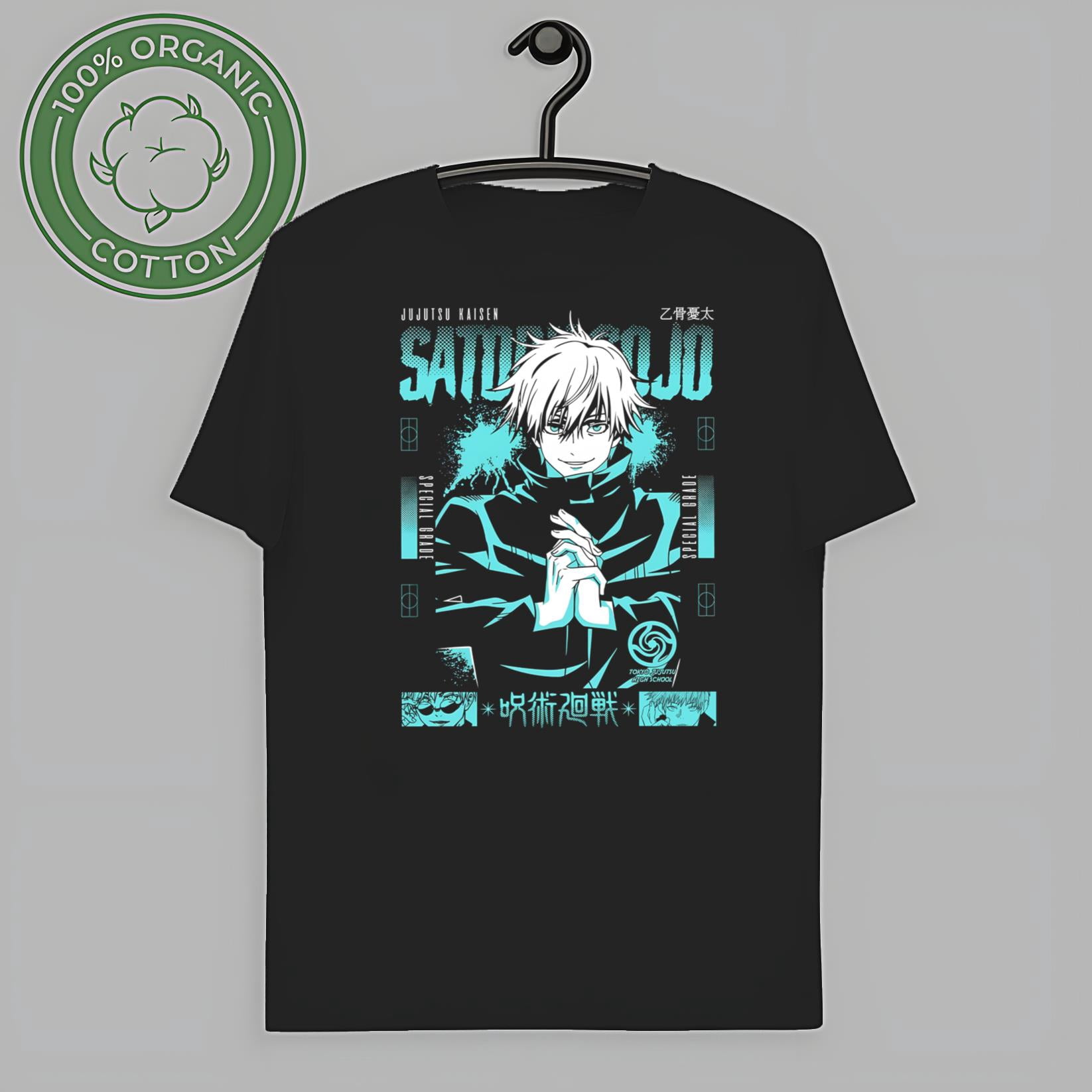 Gojo Satoru T-Shirt Jujutsu Kaisen Manga Anime Horror Funny Gift Shirt ...