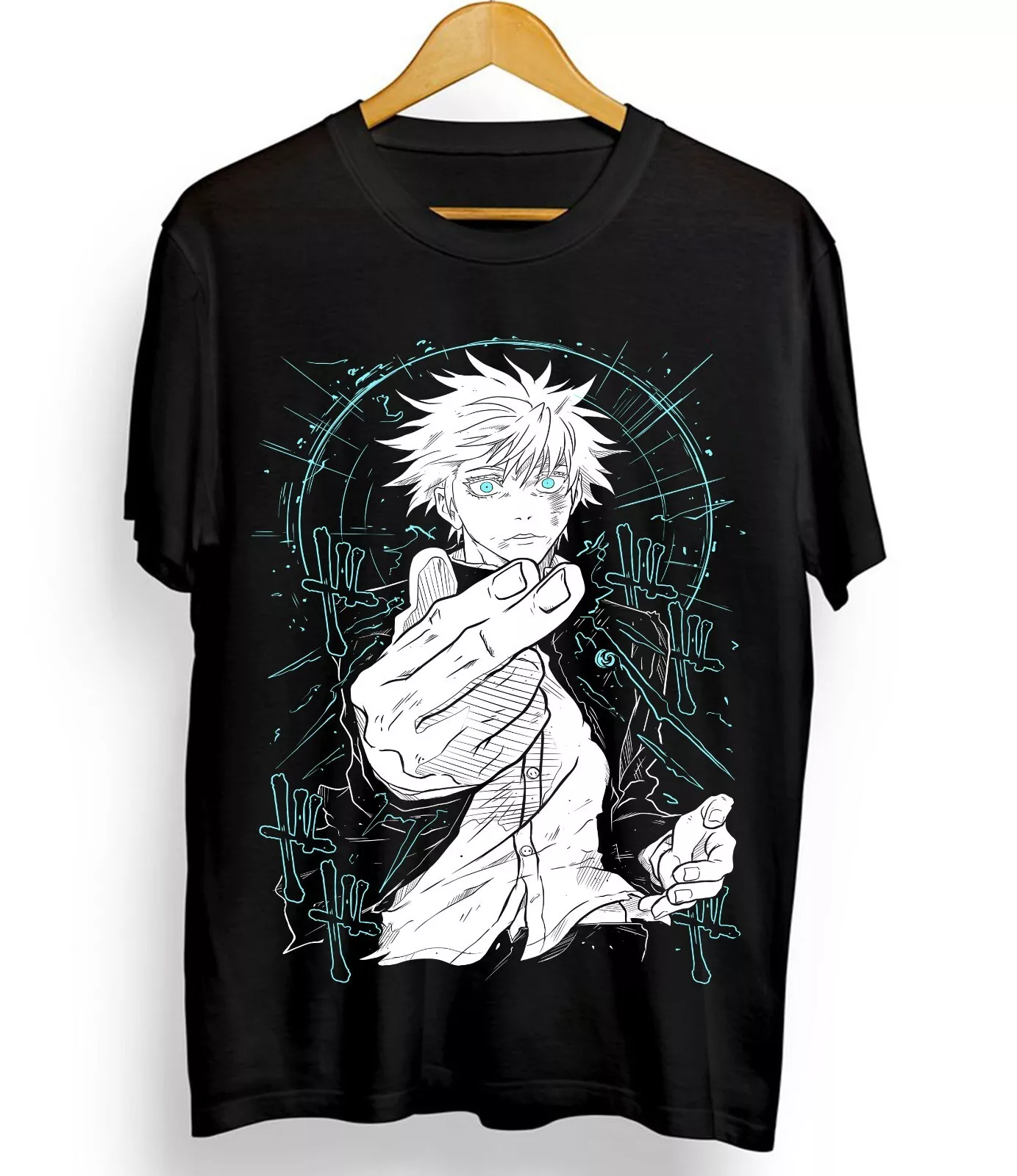 Gojo Satoru T-Shirt Jujutsu Kaisen Sukuna Megumi Itadori Gift Shirt - Walmart.com