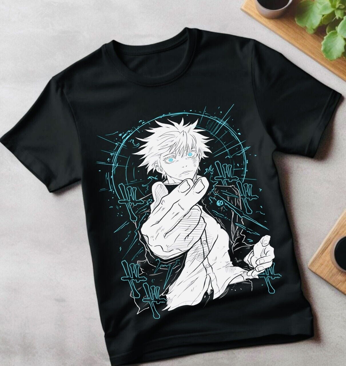 Gojo Satoru T-Shirt Jujutsu Kaisen Sukuna Megumi Itadori gift shirt All Size - Walmart.com