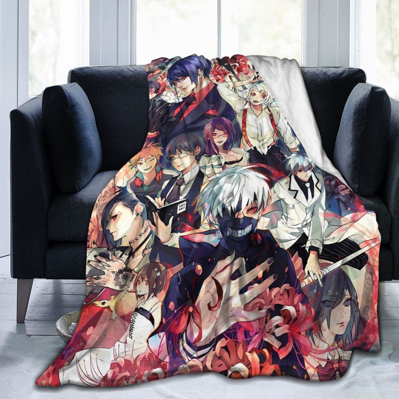 Gojo Satoru Ultra-Soft Micro Fleece Blanket Cozy Blanket Thick Warm ...