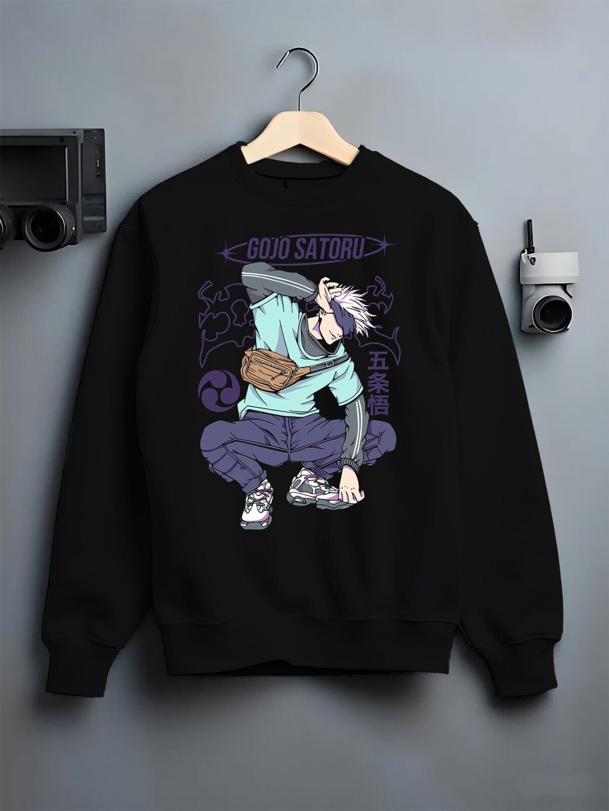 Gojo Satoru jujutsu Kaisen Sorcerer JJK Anime Inspired Sweatshirt ...