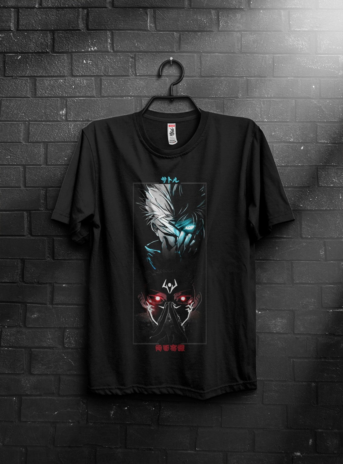 Gojo Satoru vs Sukuna T-shirt, Jujutsu Kaisen Manga Anime Shirt ...