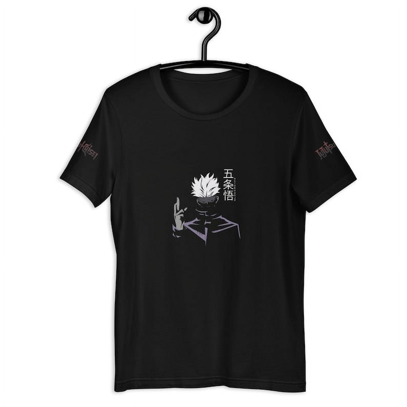 Gojo Saturo T-shirt, Jujutsu Kaisen Tee, Anime Character Shirt, Gojo ...