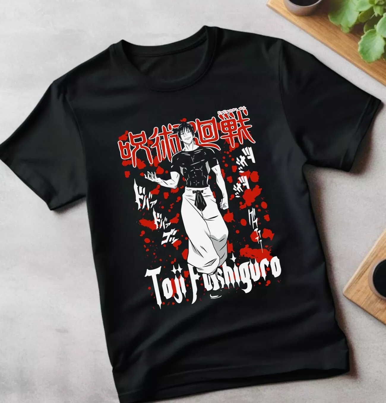 Gojo T-shirt Satoru Megumi Jujutsu Kaisen Yuji Sukuna Anime Black Shirt ...