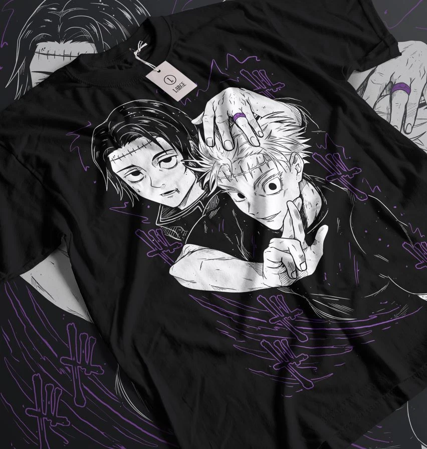 Gojo Yuta T-Shirt Jujutsu Kaisen Satoru Gojo Girl Horror Anime Shirt ...