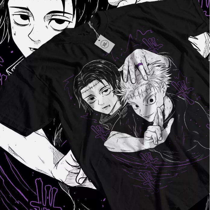 Gojo Yuta T-Shirt Jujutsu Kaisen Satoru Gojo Girl Horror Anime Shirt ...