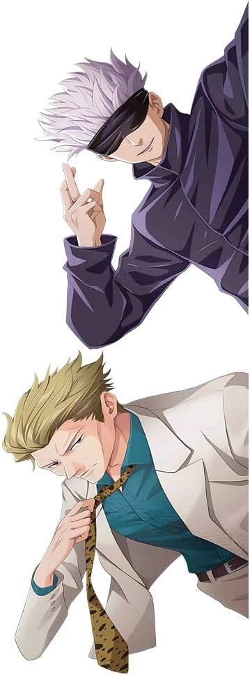 Gojo and Nanami Peeker Anime Car Accessories Decals Laptop Window Vinyl ...