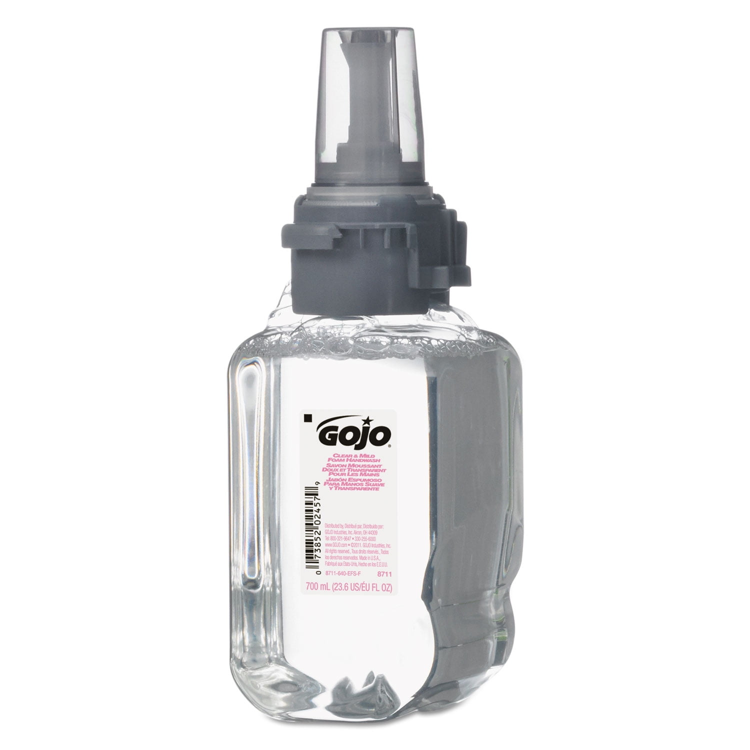 GOJO® Clear and Mild Foam Handwash Refill, For ADX-7 Dispenser ...